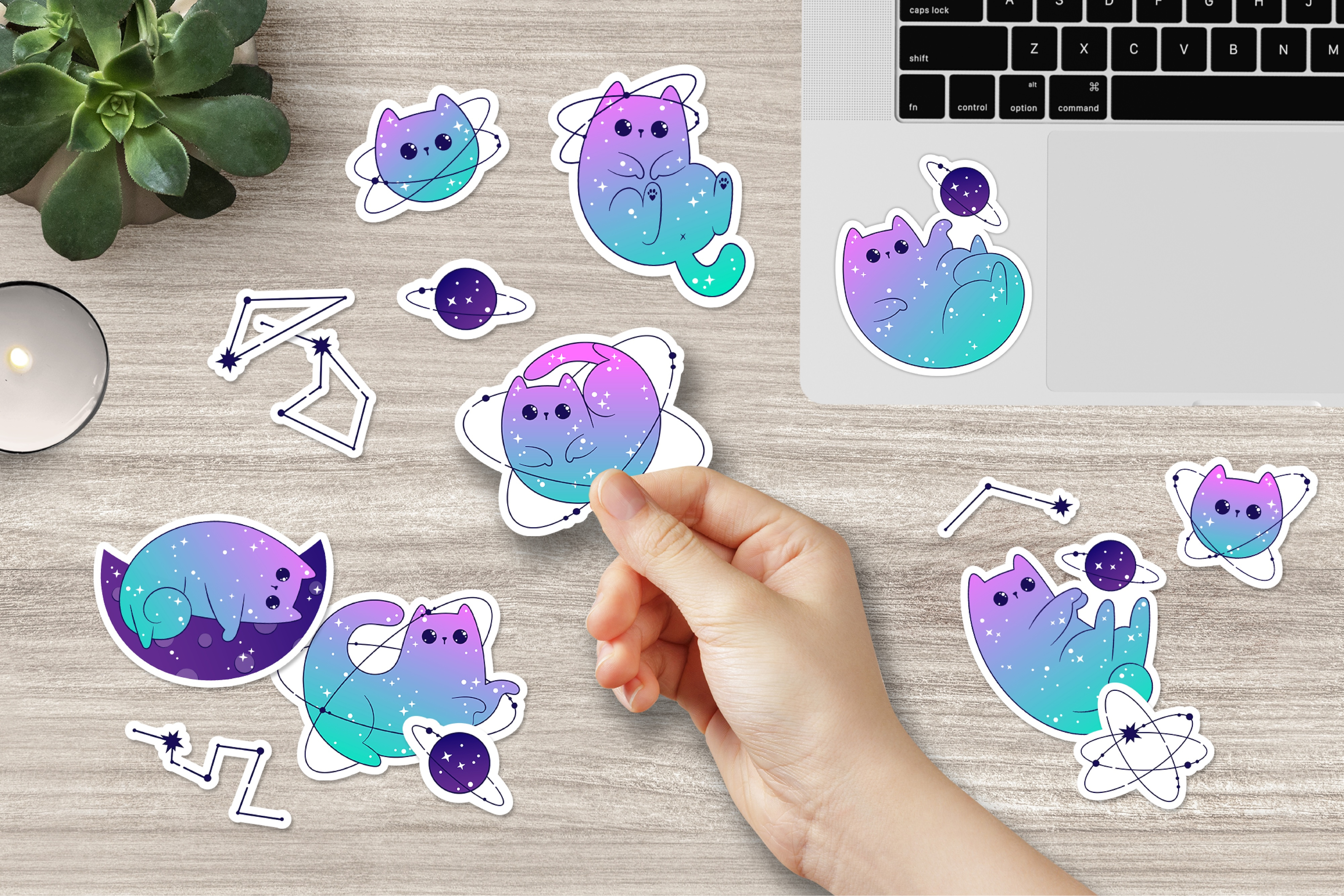 Vector Stickers Cute Design by Nika K. | Dribbble