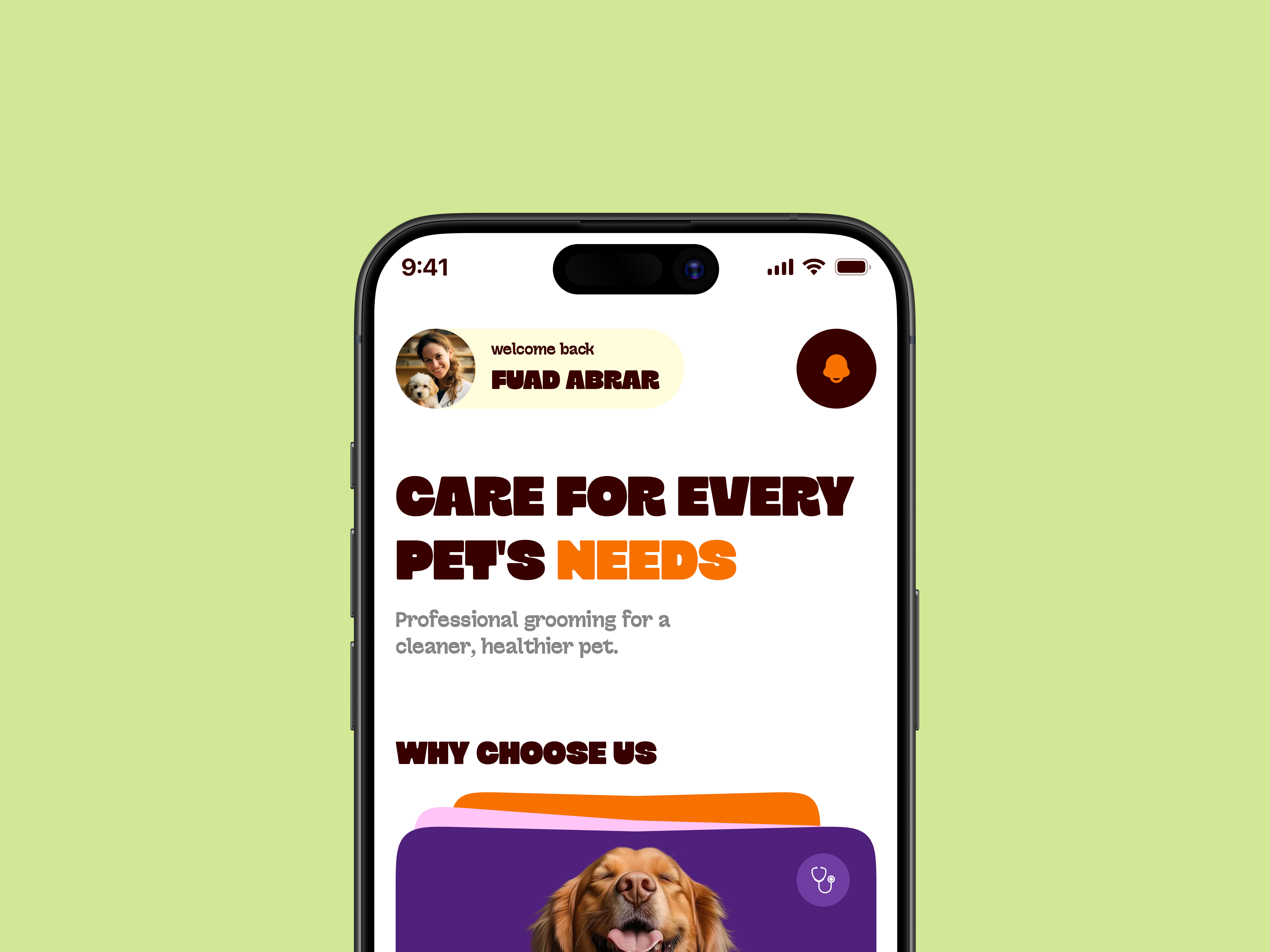 Pet Care Mobile App Design by Taqwah Agency for Taqwah on Dribbble