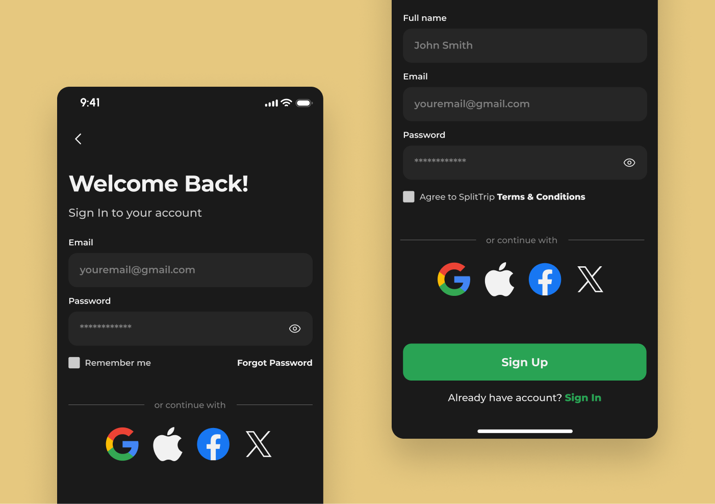 SplitTrip - Expense sharing mobile app concept by Djordje Simovic on ...