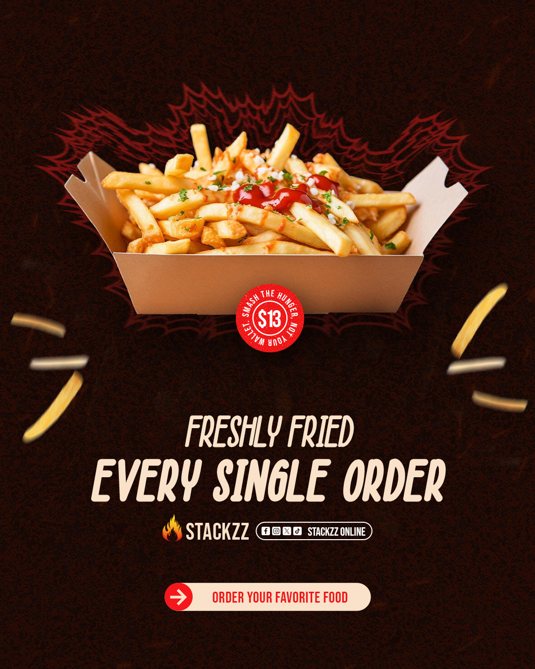 Social Media Post for Restaurant by Abdullah Al Masud on Dribbble