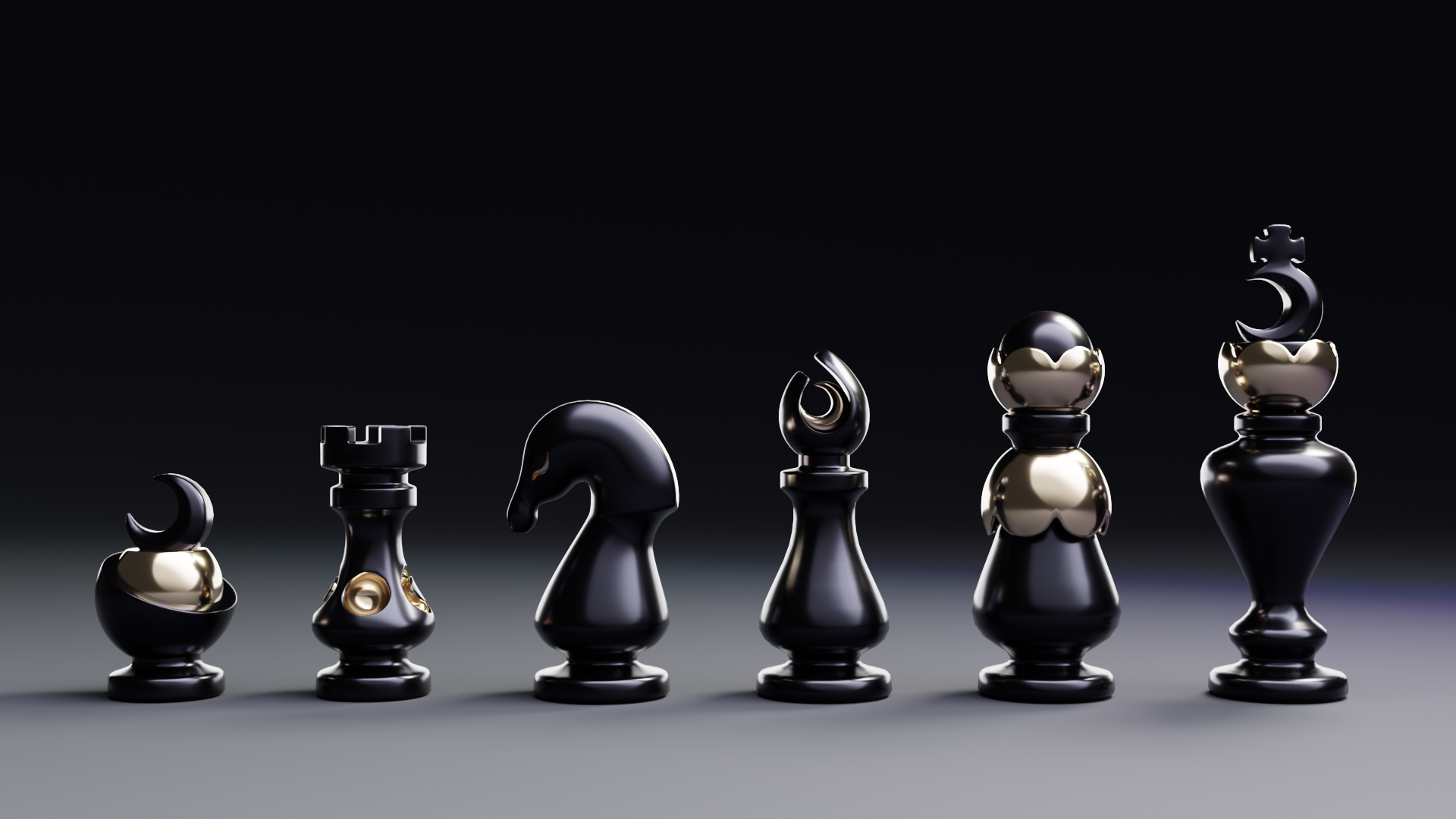 Chess Set by Valeriya Khadyeva on Dribbble