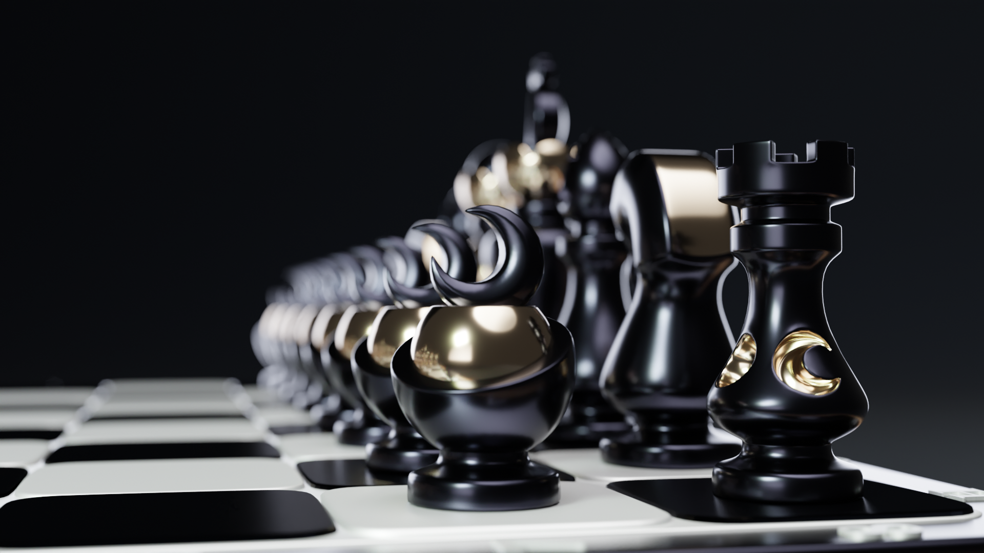 Chess Set by Valeriya Khadyeva on Dribbble