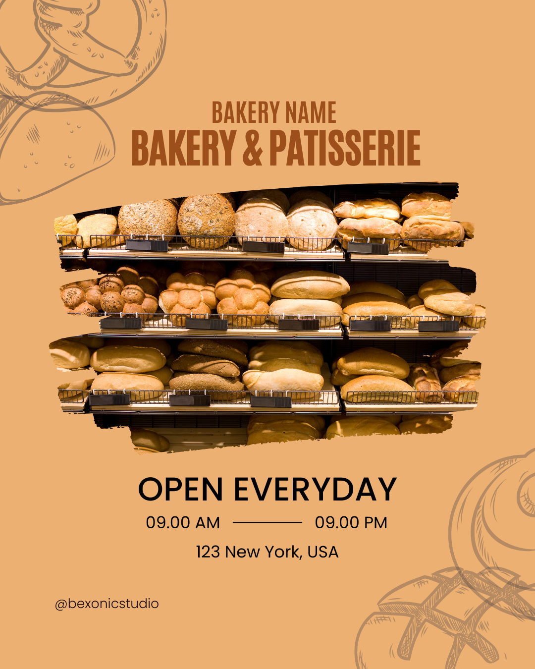 4000+ Social Media Designs for Bakery & Desserts 🍰🧁 by Bexon Agency on ...