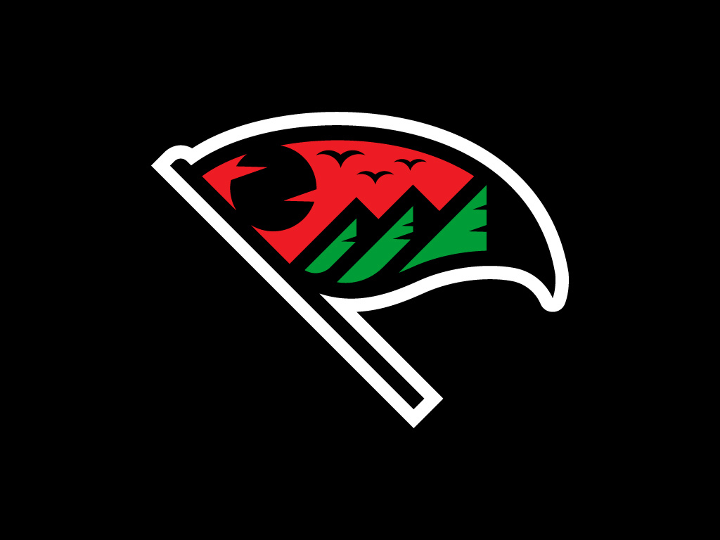 Flag Mountain Logo by RICO ZHAHRI on Dribbble