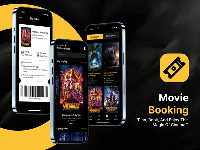 Browse thousands of Movie Booking images for design inspiration | Dribbble