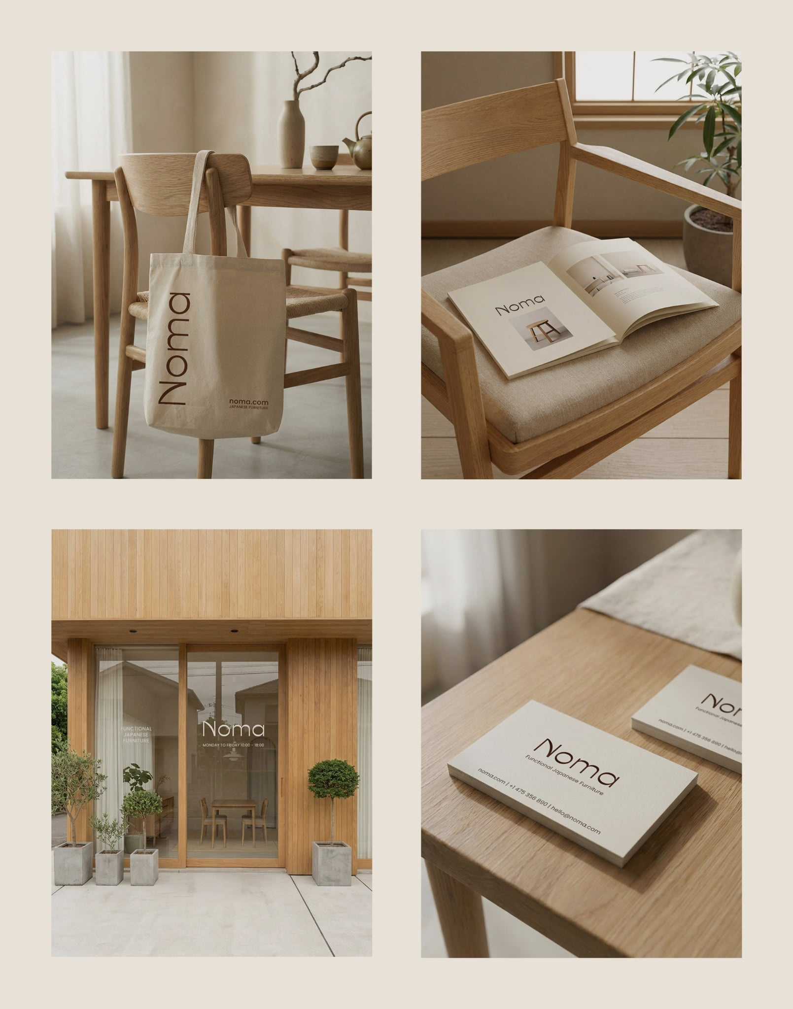 Noma Logo and Brand Design by Simona Stefanova on Dribbble