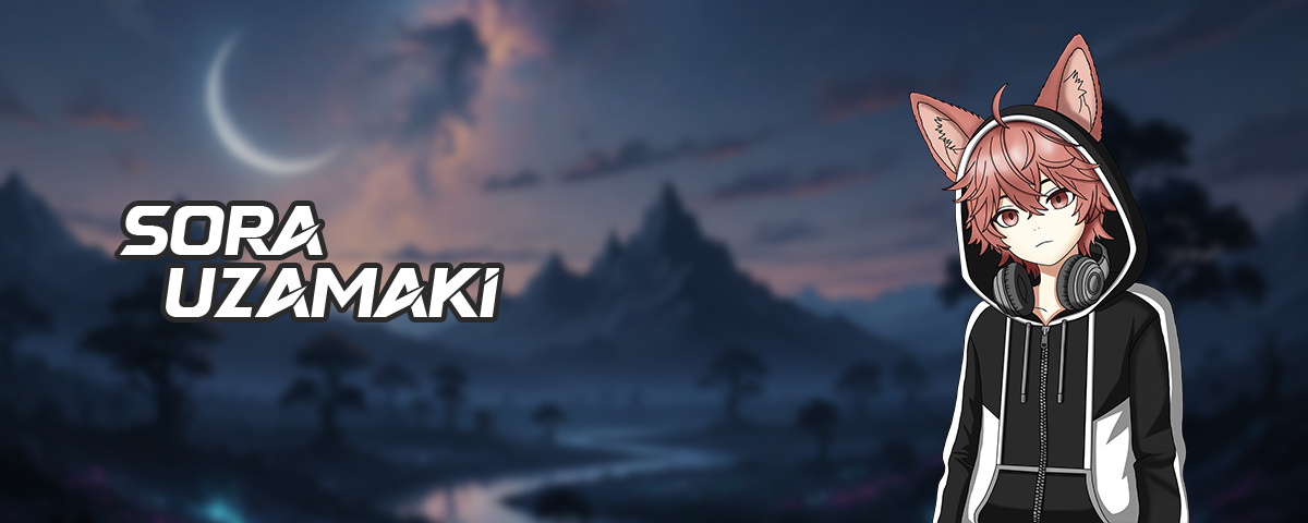 Neko Fox Mascot Logo Design with Banner by Hope on Dribbble