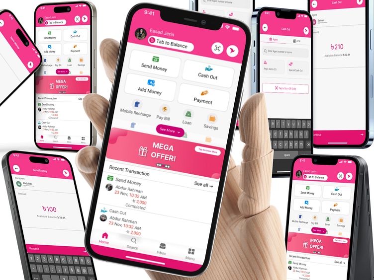 bKash App Redesign – UX Problem & Solution by Md. Jul Hoque (Kamal) on ...
