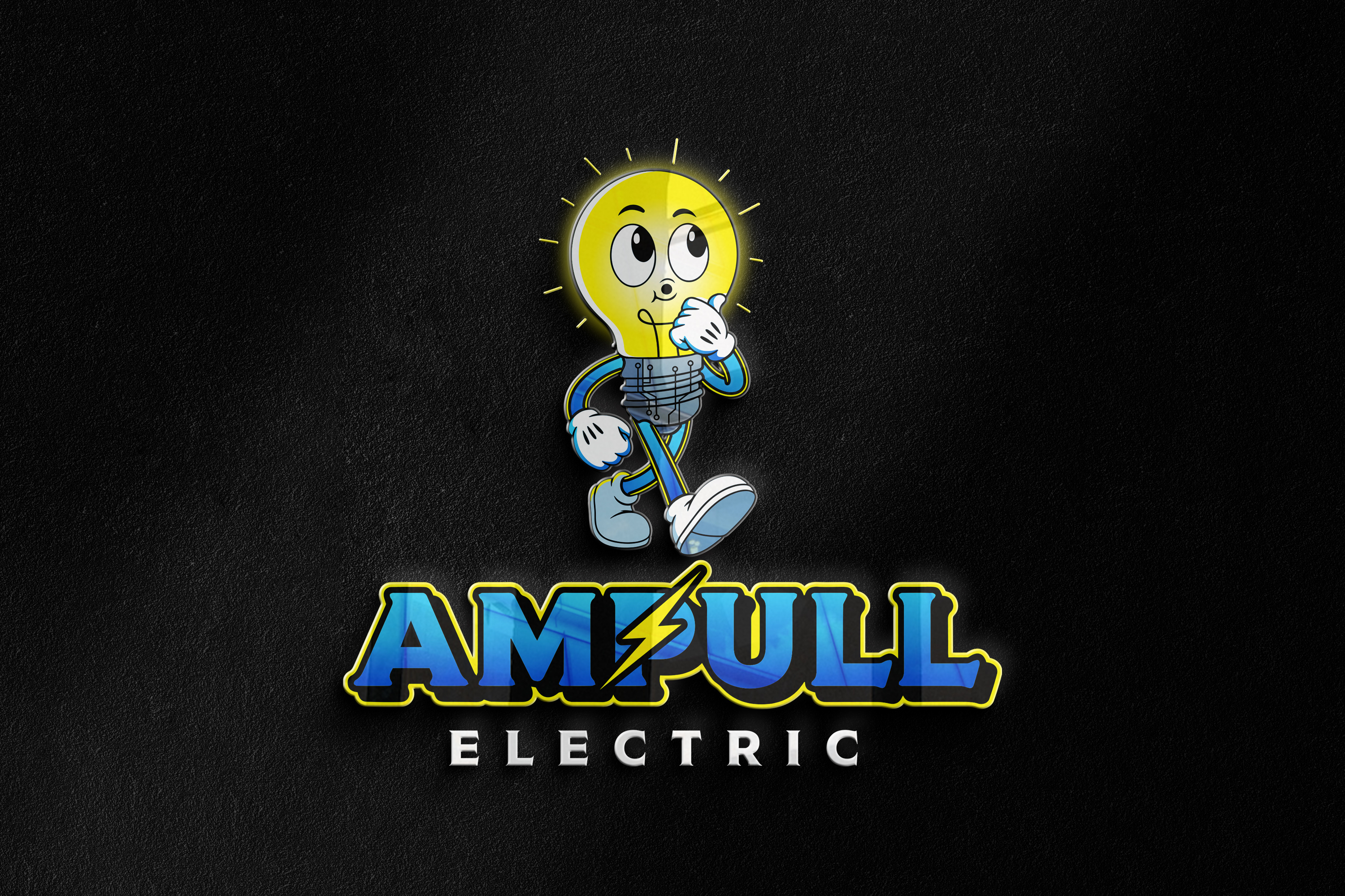 Ampull Electric — Logo Design by AKASH GHOURI on Dribbble