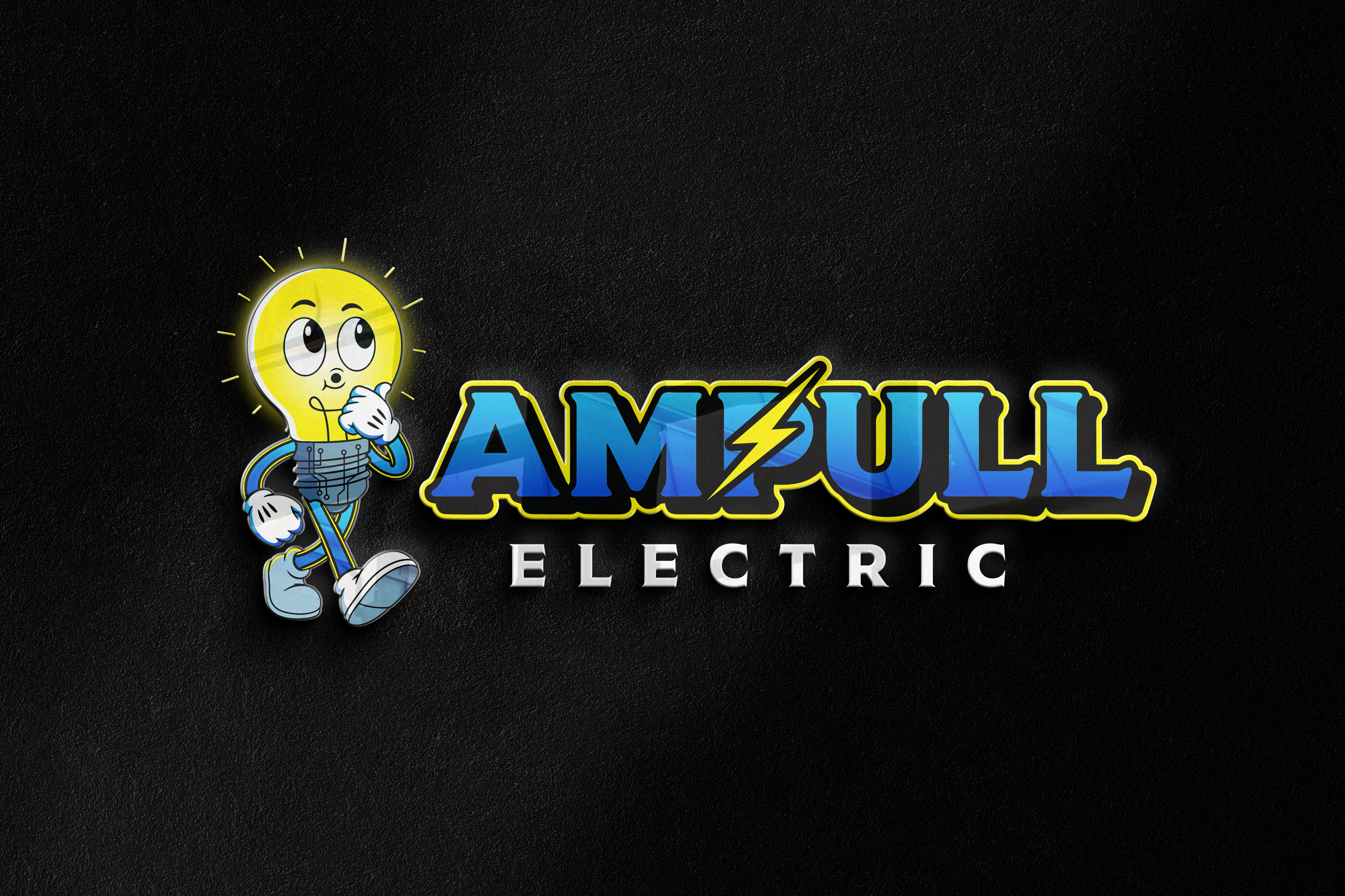 Ampull Electric — Logo Design by AKASH GHOURI on Dribbble