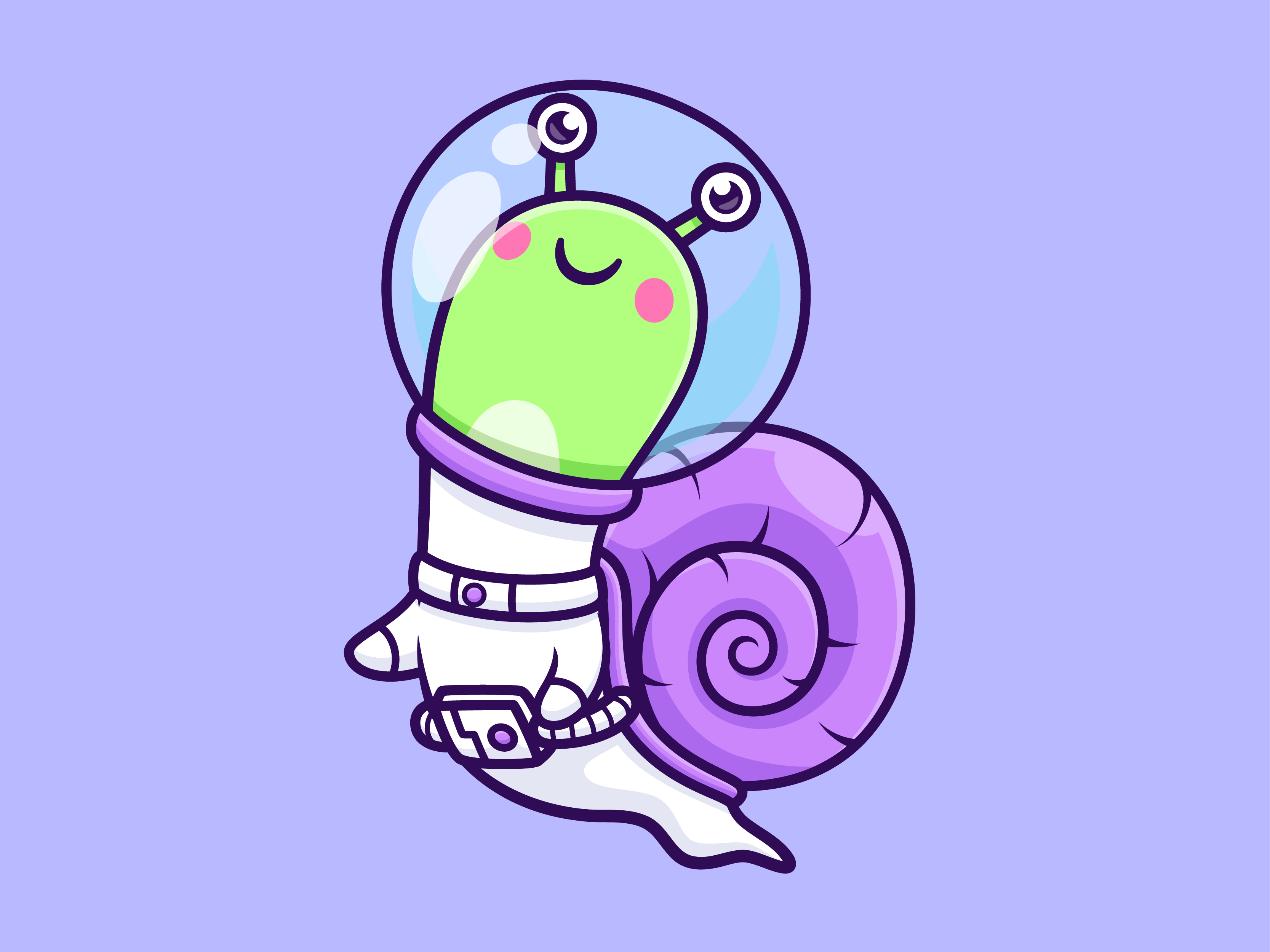 Snail🐌 by catalyst on Dribbble