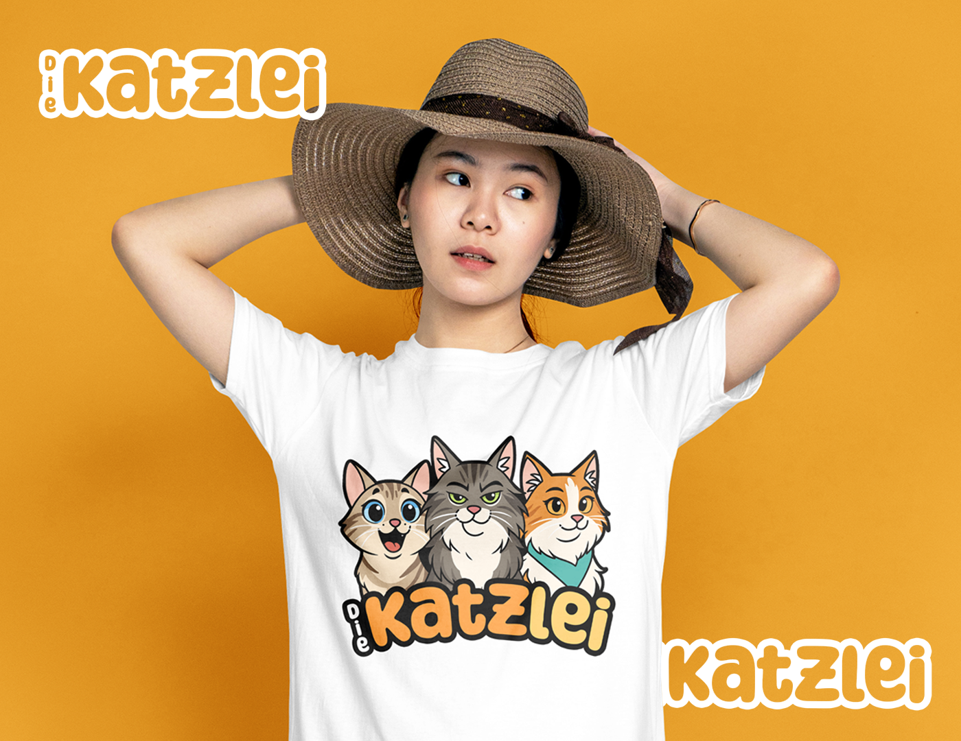 Die Katzlei - Cat Cartoon Mascot Logo for YouTube Channel by Ridho ...