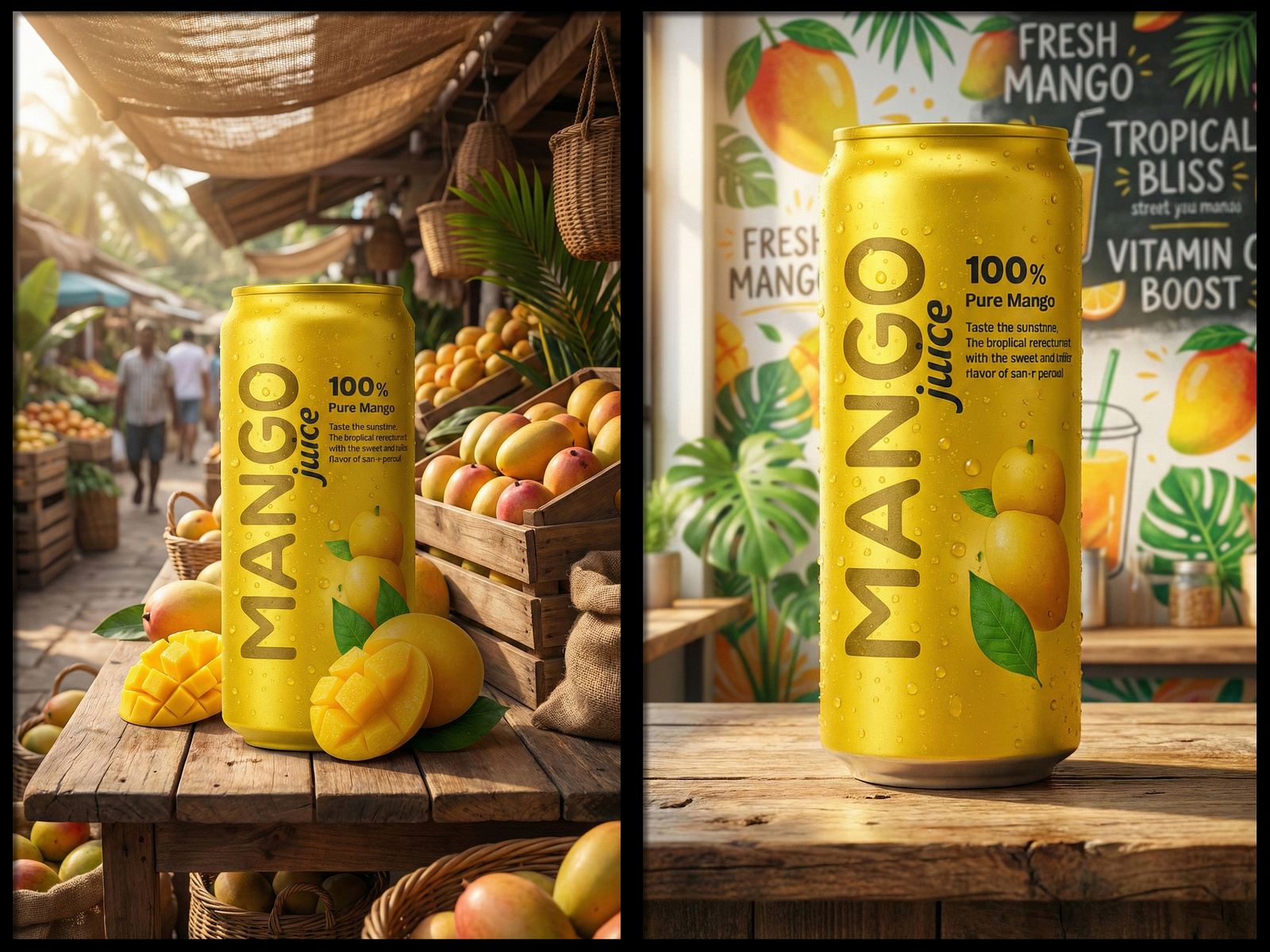 Mango Juice Label and Product Packaging Design by Md Rumel Chowdhury on ...