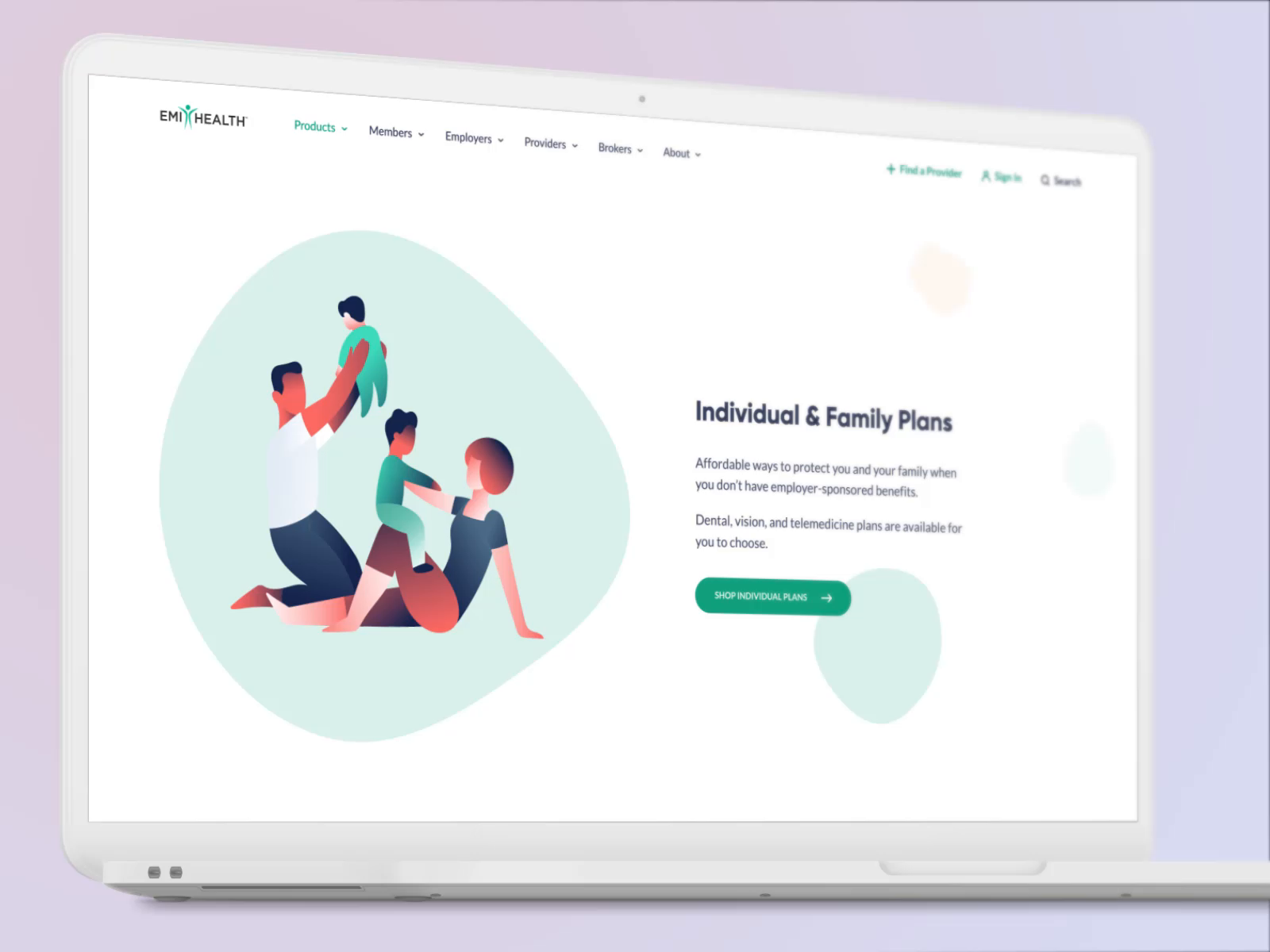 Emi Health User Interface experience UI UX design by Ramotion on Dribbble
