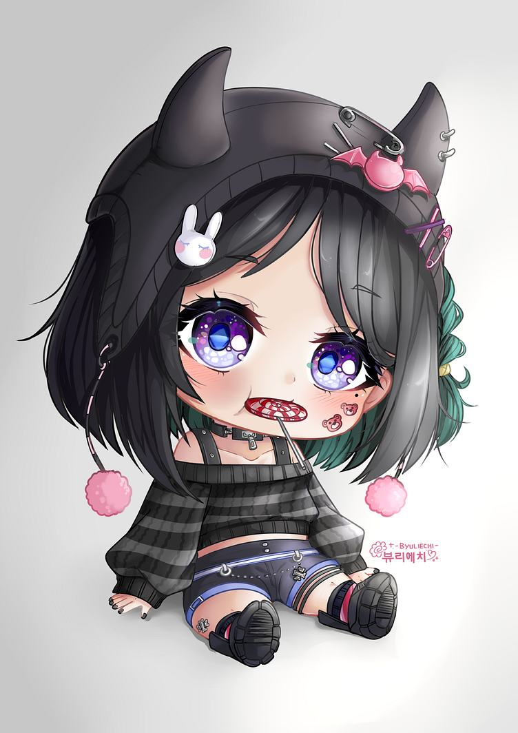 CHIBI FULL BODY by Byuliechi on Dribbble