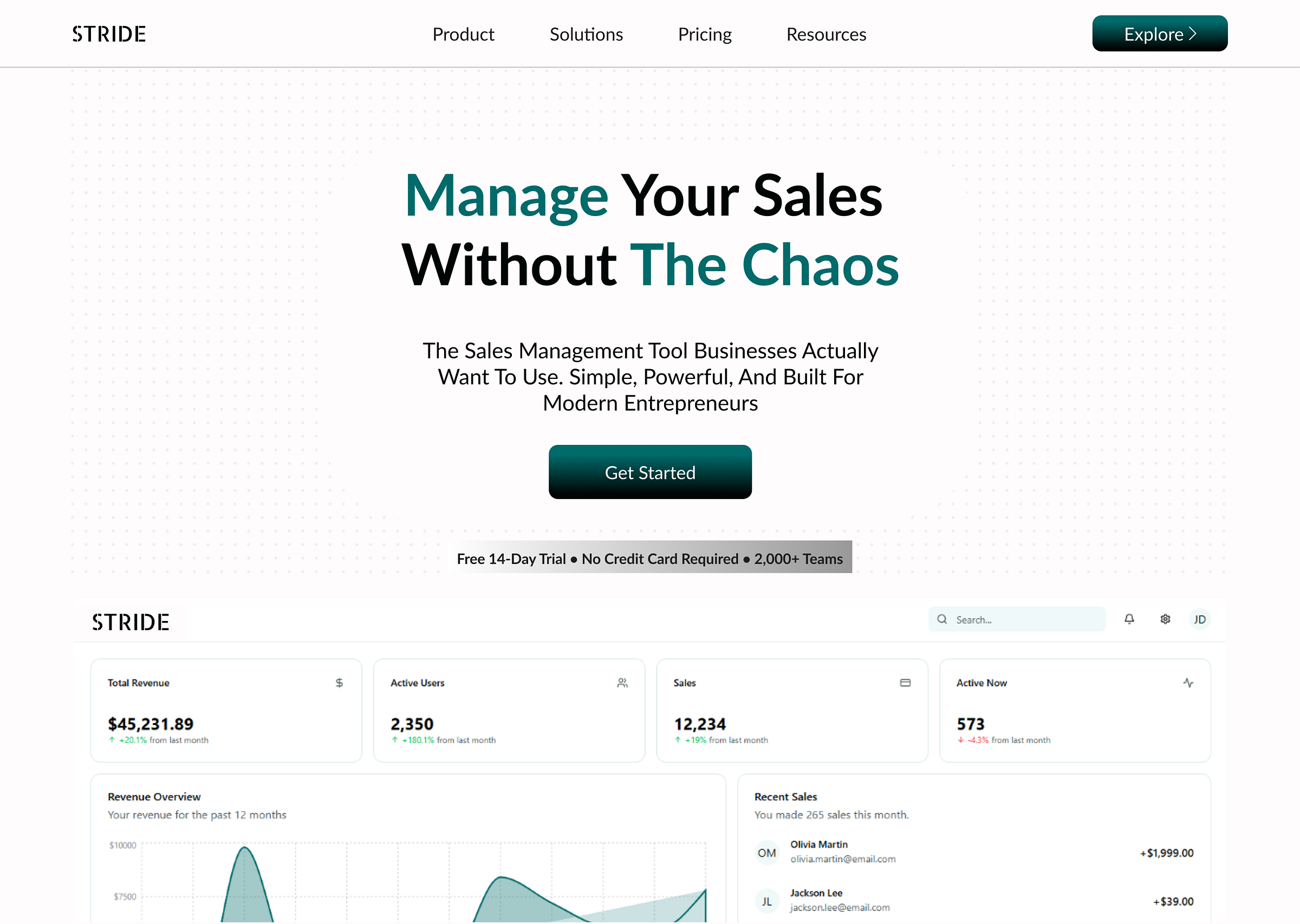 Hero Section Design by Ayomide Jimoh on Dribbble