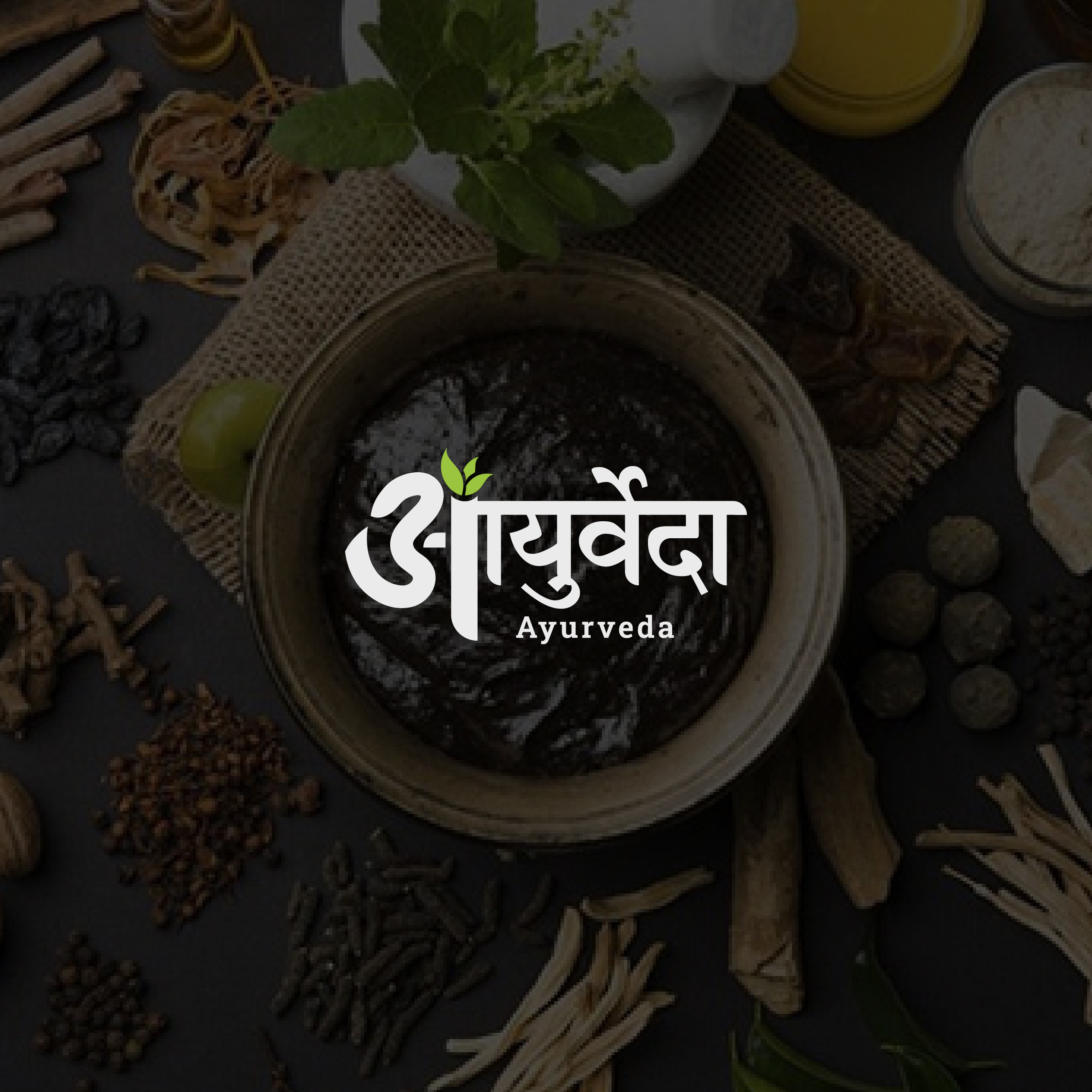 Ayurveda Company - Logo & branding by Hitz Graphy on Dribbble