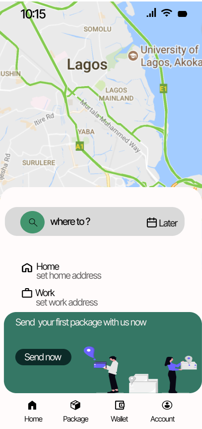 Motion delivery App by Ayika Lotanna on Dribbble