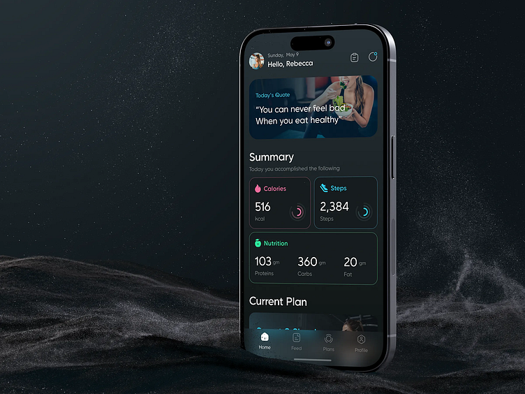 Fitness Mobile App: Calories & Nutrition Tracking by Osama Rasool on ...