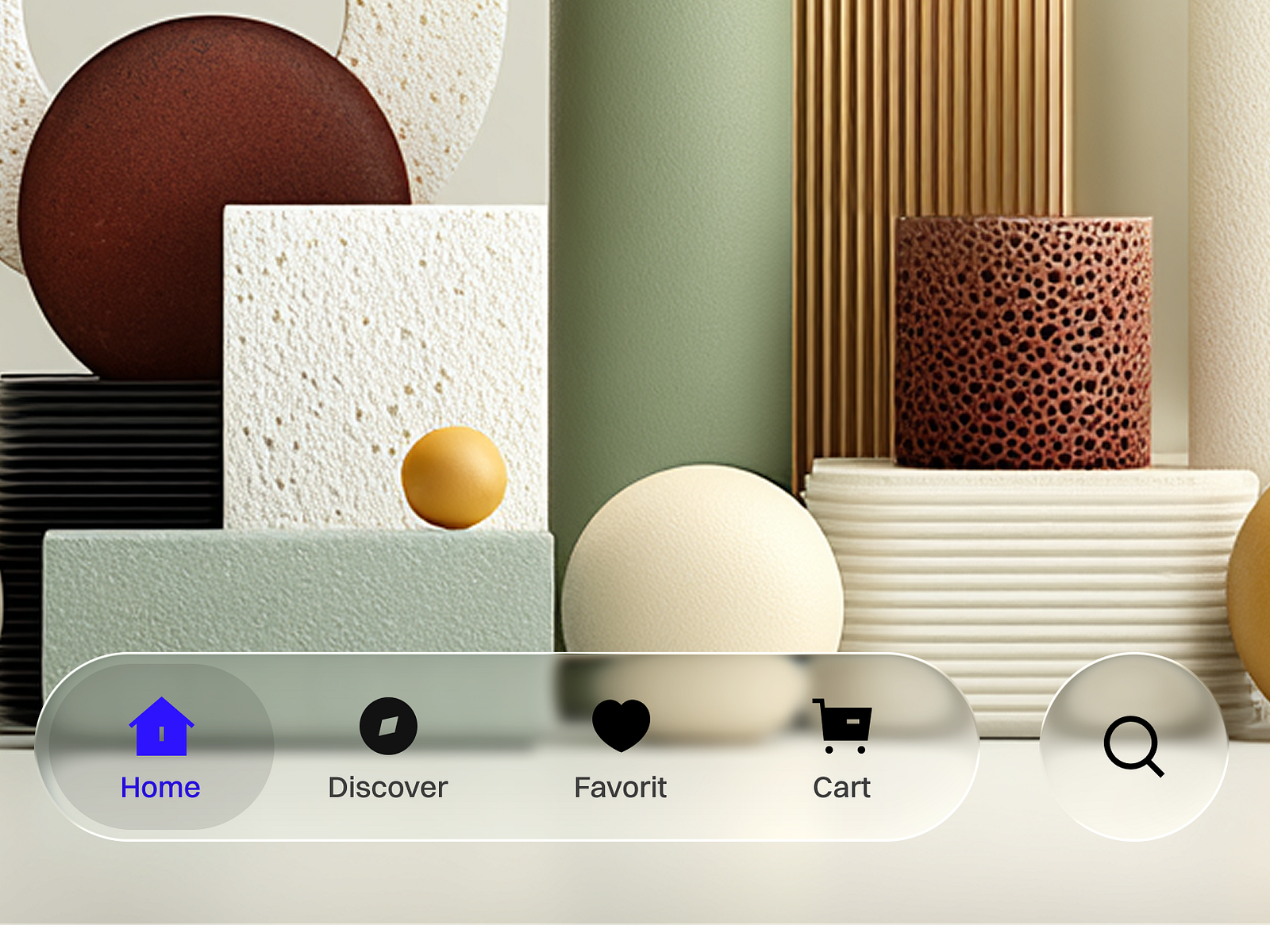 Navigation Bar by Qi Shi on Dribbble