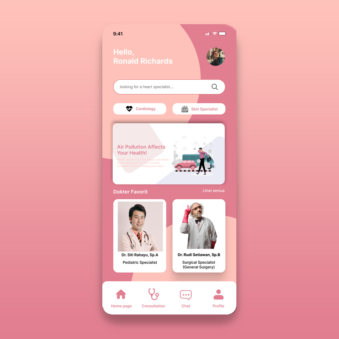 Doctor Appointment App UI, Mobile Health by Ashar Waseem on Dribbble