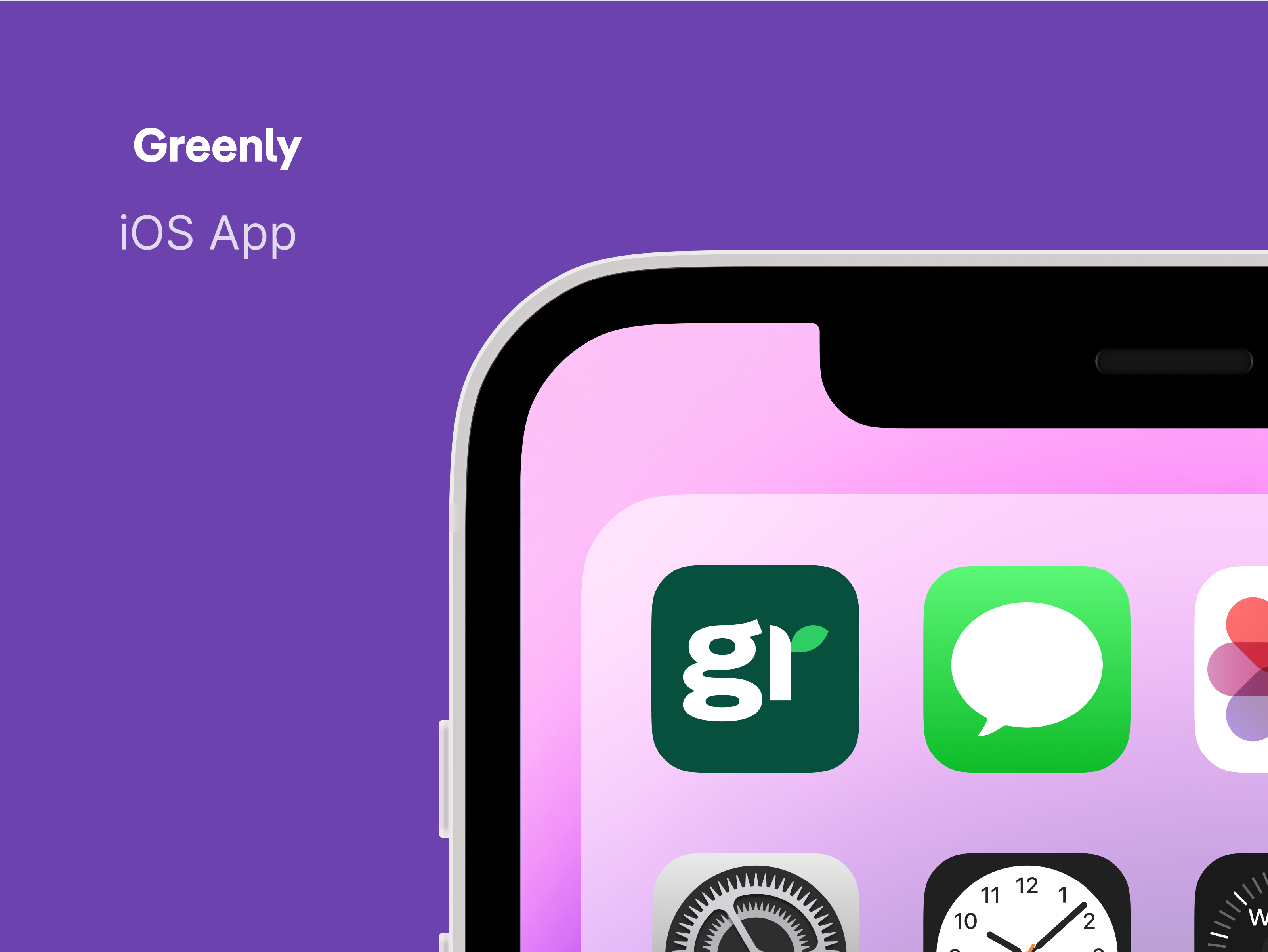 Greenly logo by Lou Bontemps for Bruno on Dribbble