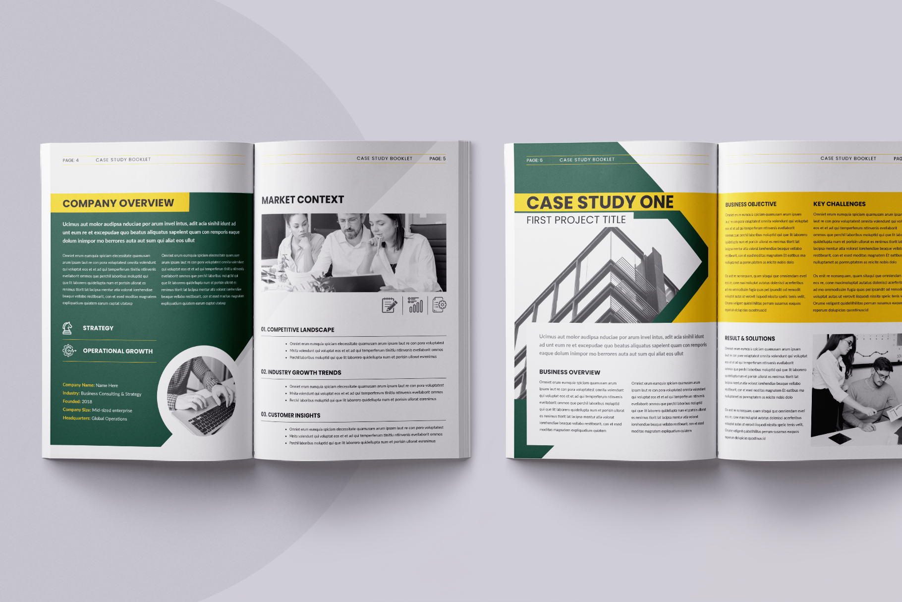 Case Study Booklet | Canva by Md Salauddin on Dribbble