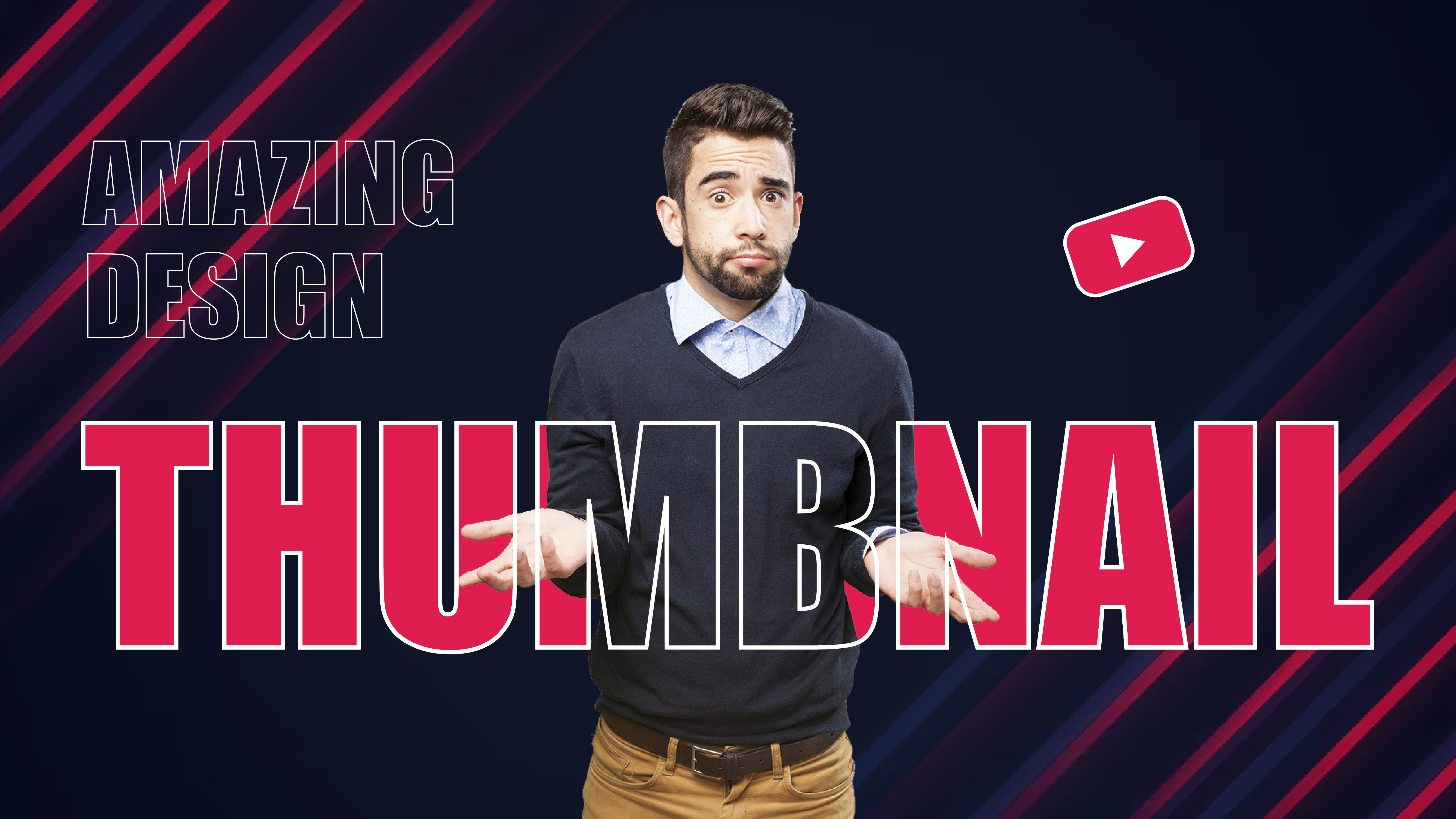 YouTube Thumbnail Design Showcase by Artistic Genius on Dribbble