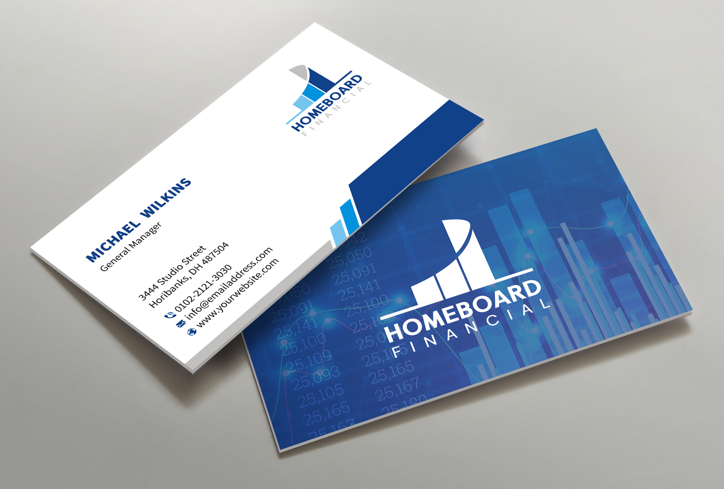 Business Card Design l Tech Business Card Design by Dipangkar Roy on ...