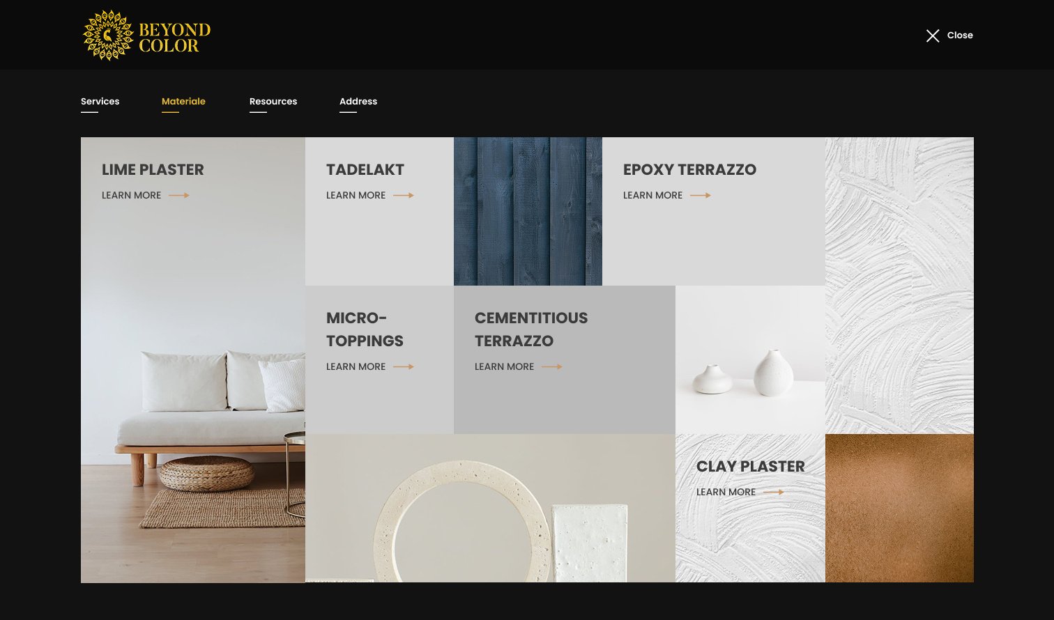 Beyond Color-Home by Kushal Kr. Singh on Dribbble