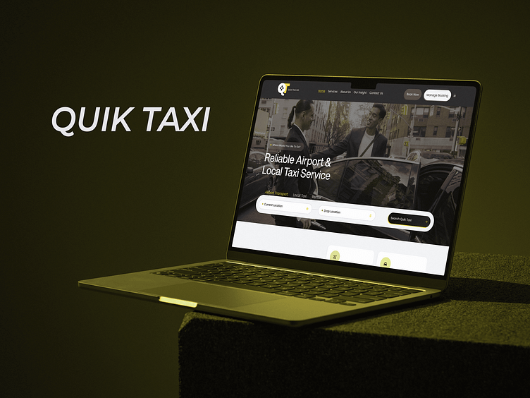 Taxi Booking Website — Reliable Rides, Seamless Experience by Nexora ...