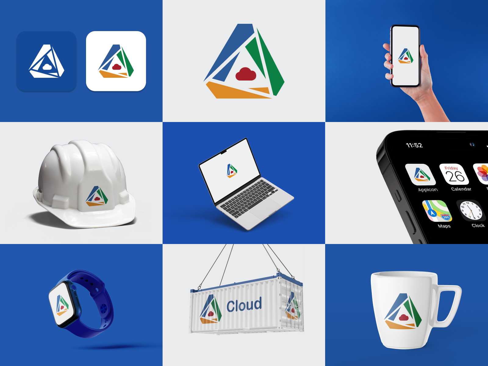 Modern & Minimal “Cloud” Logo Design by Abhishek Patel on Dribbble