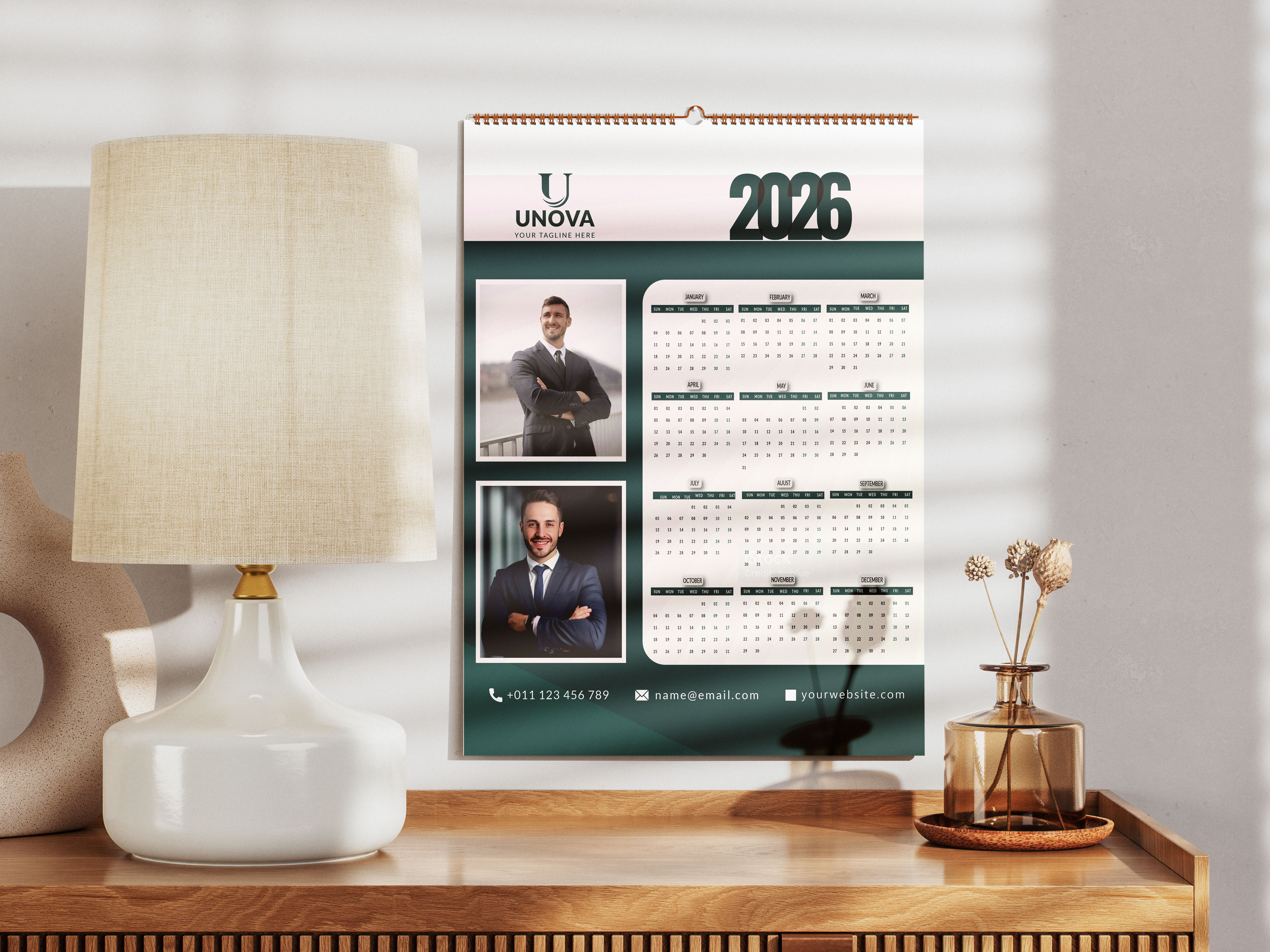 Calendar Design by Maria Akter on Dribbble