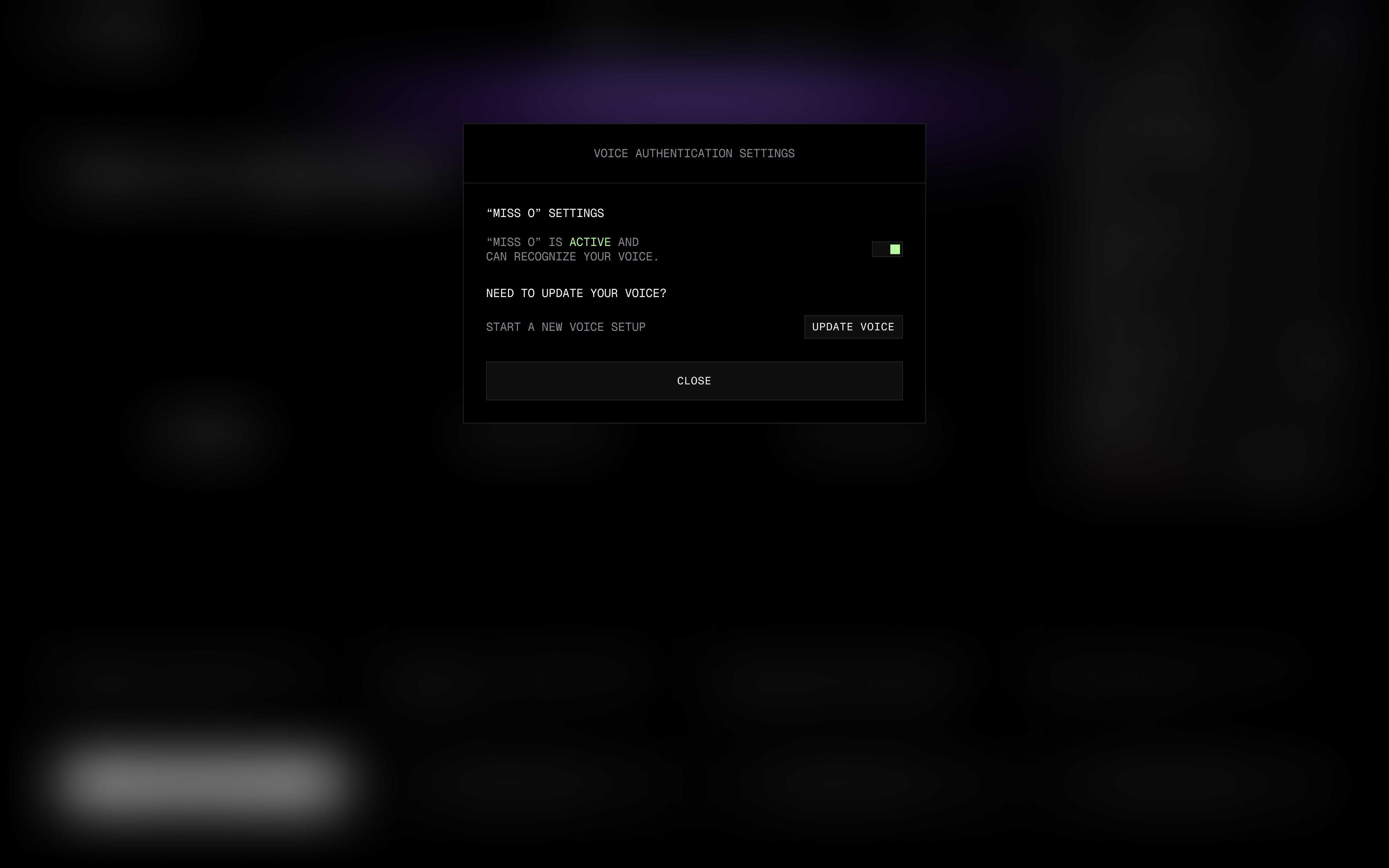 Voice Settings - User Dropdown by Alex Gilev on Dribbble