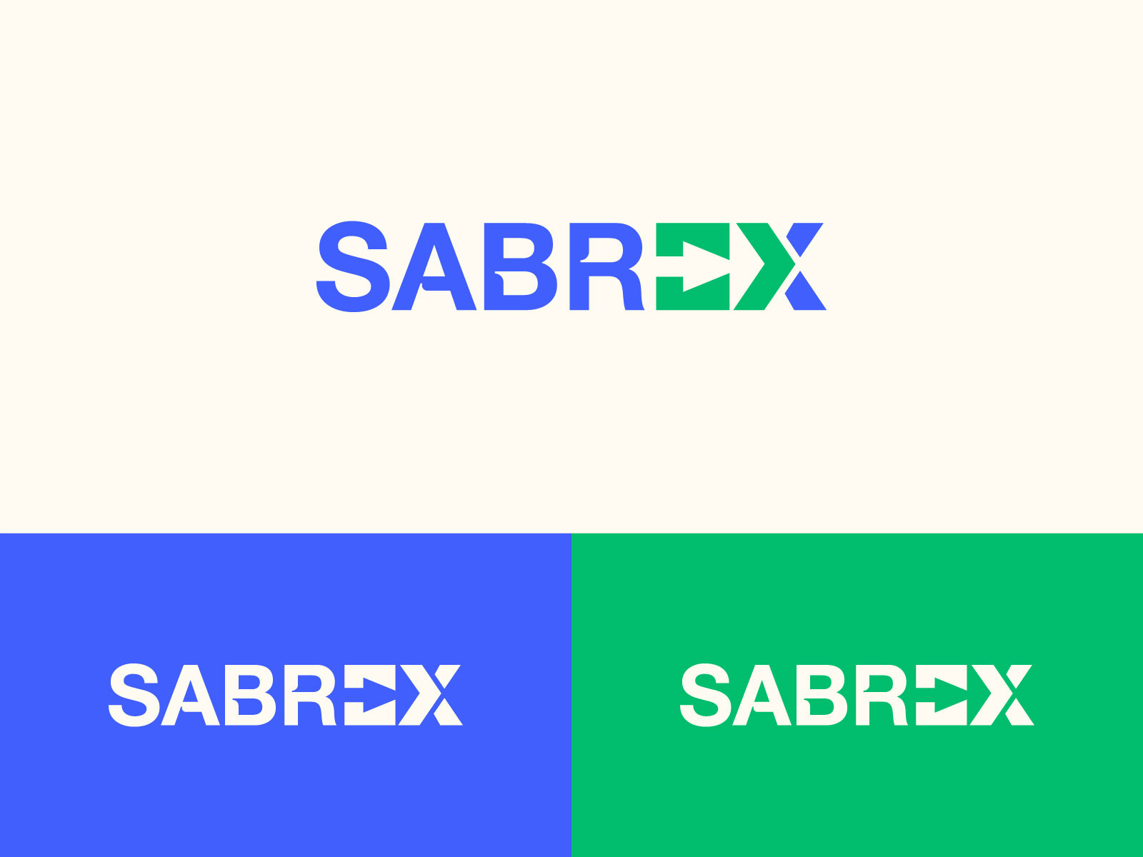 Sabrex - Brand Logo Design. by MD. Ebrahim Bhuiyan. on Dribbble