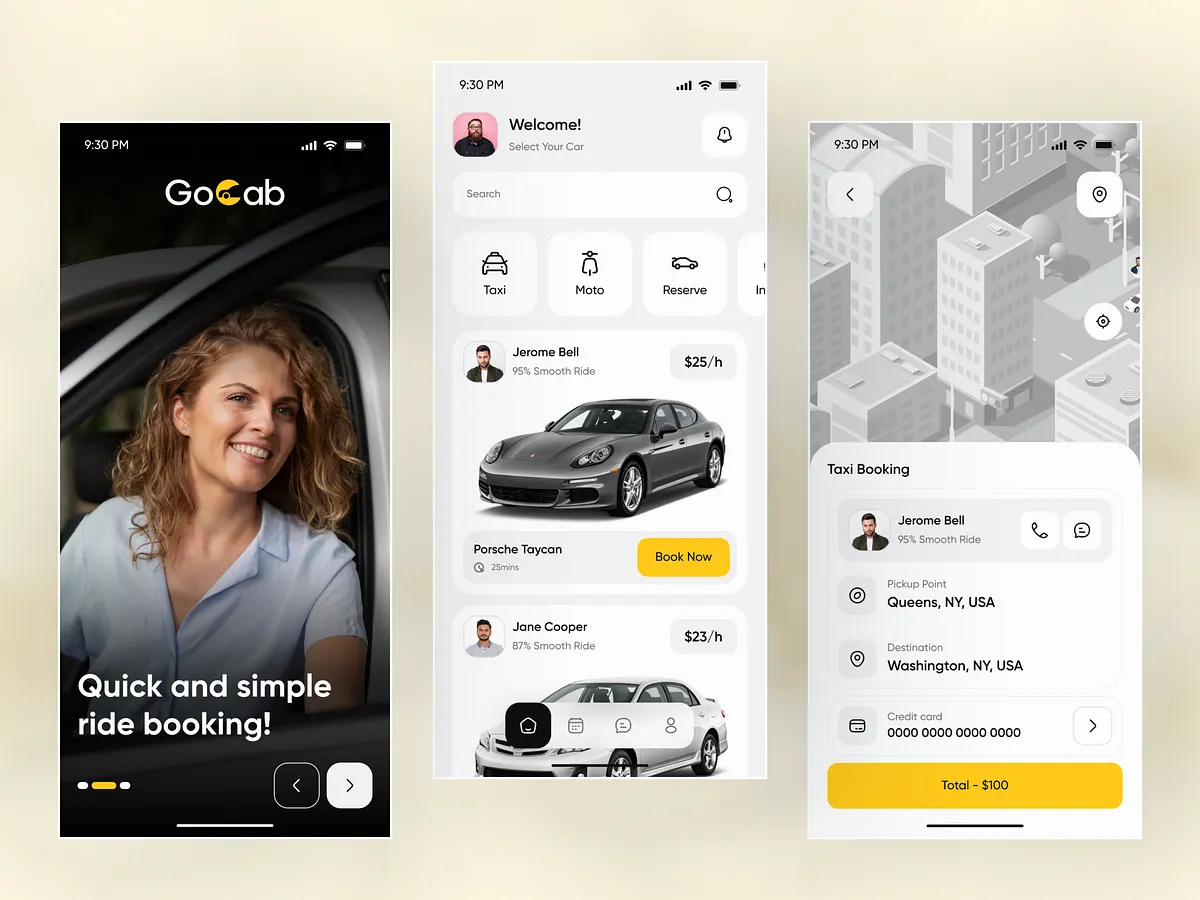 Browse thousands of UI Uber images for design inspiration | Dribbble
