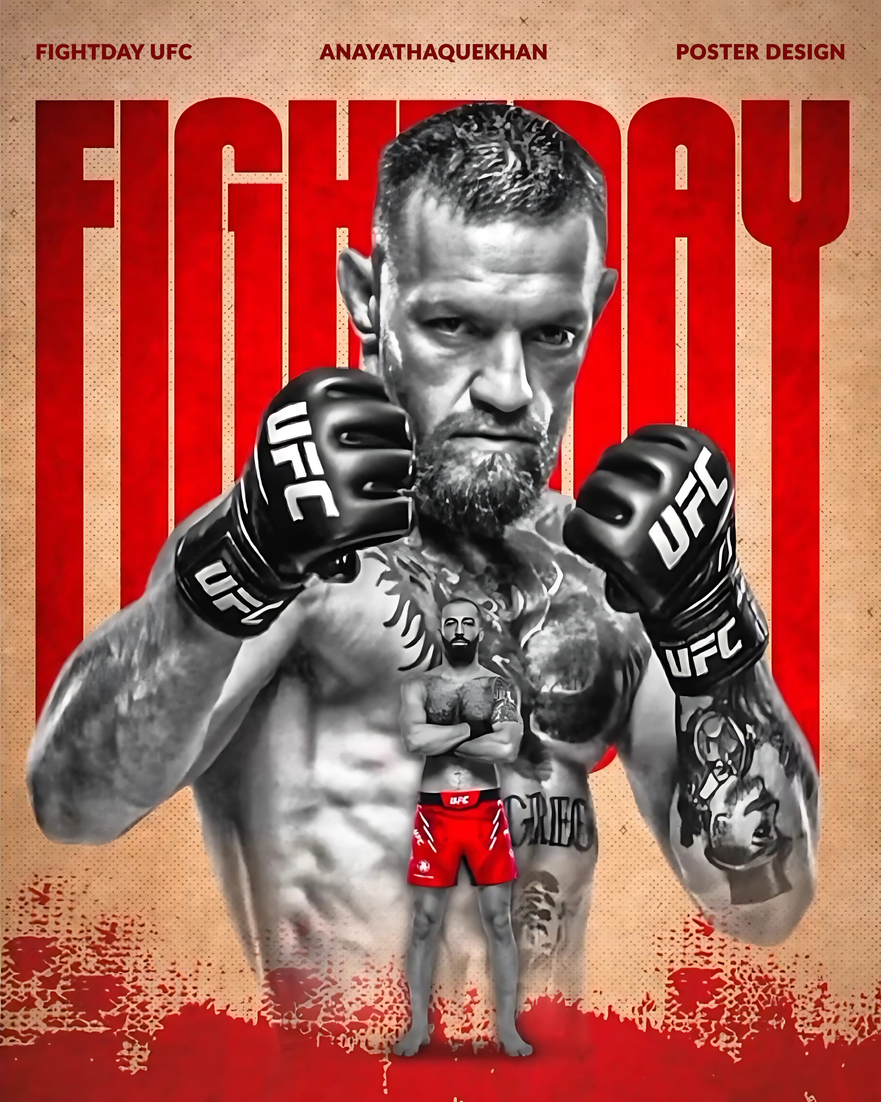 Conor McGregor UFC Player Poster Design. by Anayat Haque Khan on Dribbble