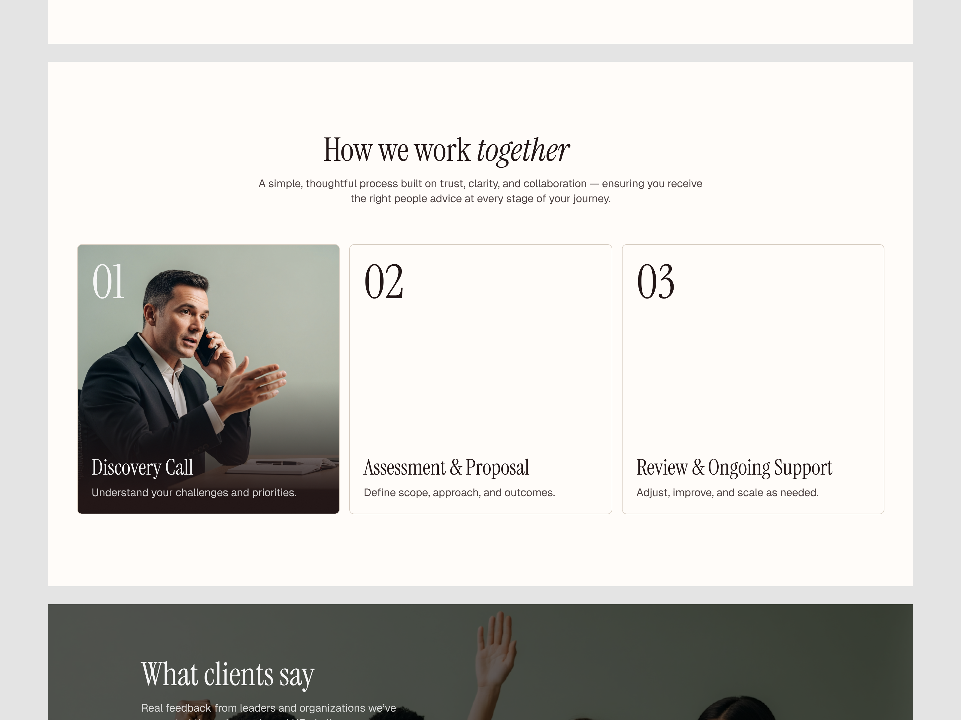 David Consulting — Personal HR Consulting Landing Page by AR Wasil for ...