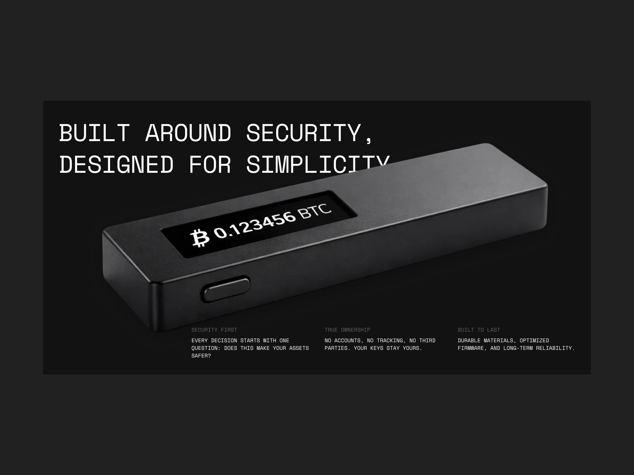TORN : Crypto Cold Wallet - Web3 Landing Page Animation by Rama Dharma ...