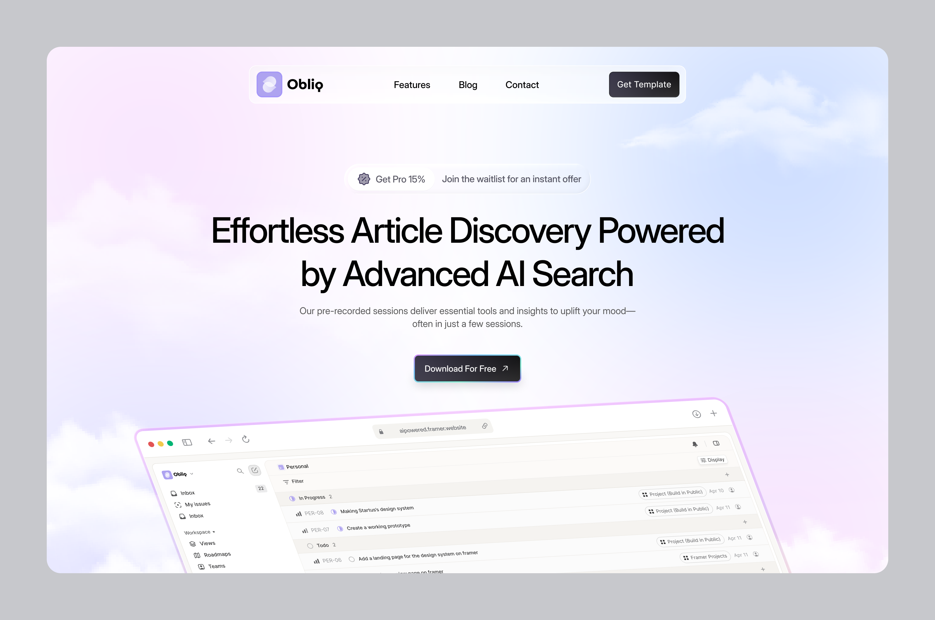 Landing Page by li roky on Dribbble