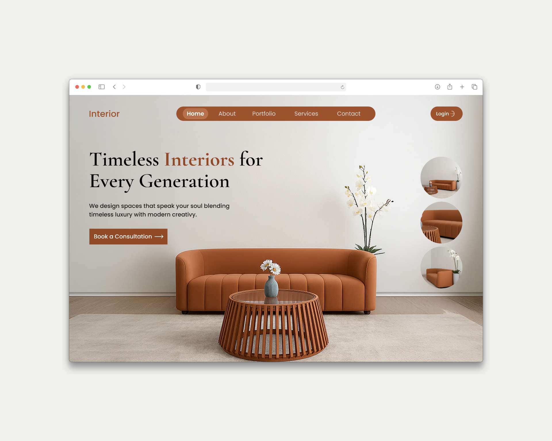 Interior UI Design Concept. by THINKWEBHUB on Dribbble