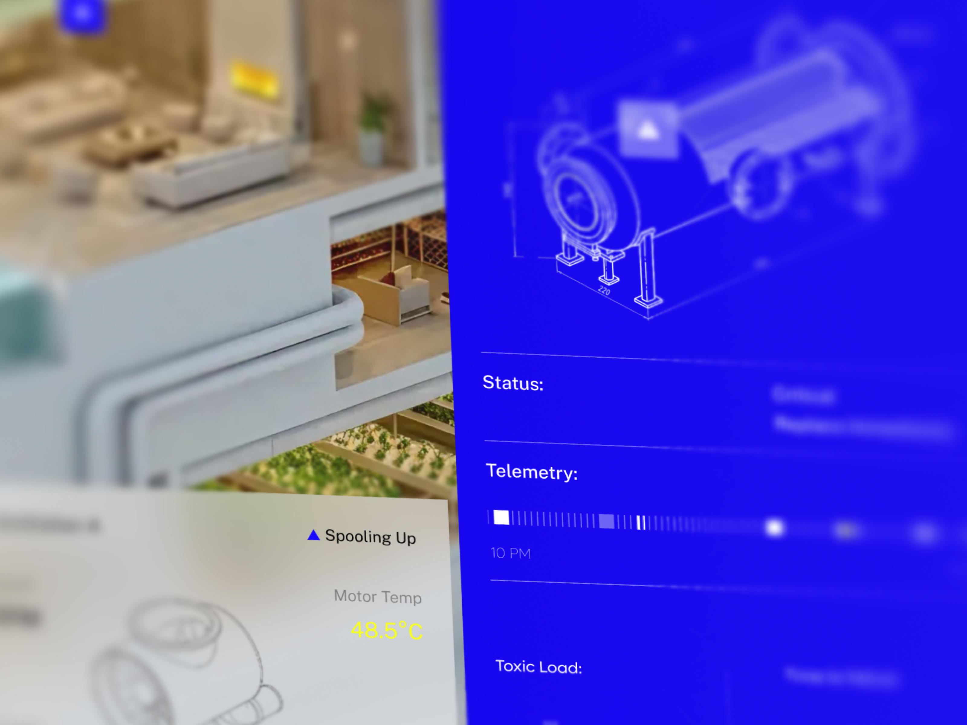 ORBS Dashboard – Smart Bunker Control UI by Jack R. for RonDesignLab ⭐️ ...