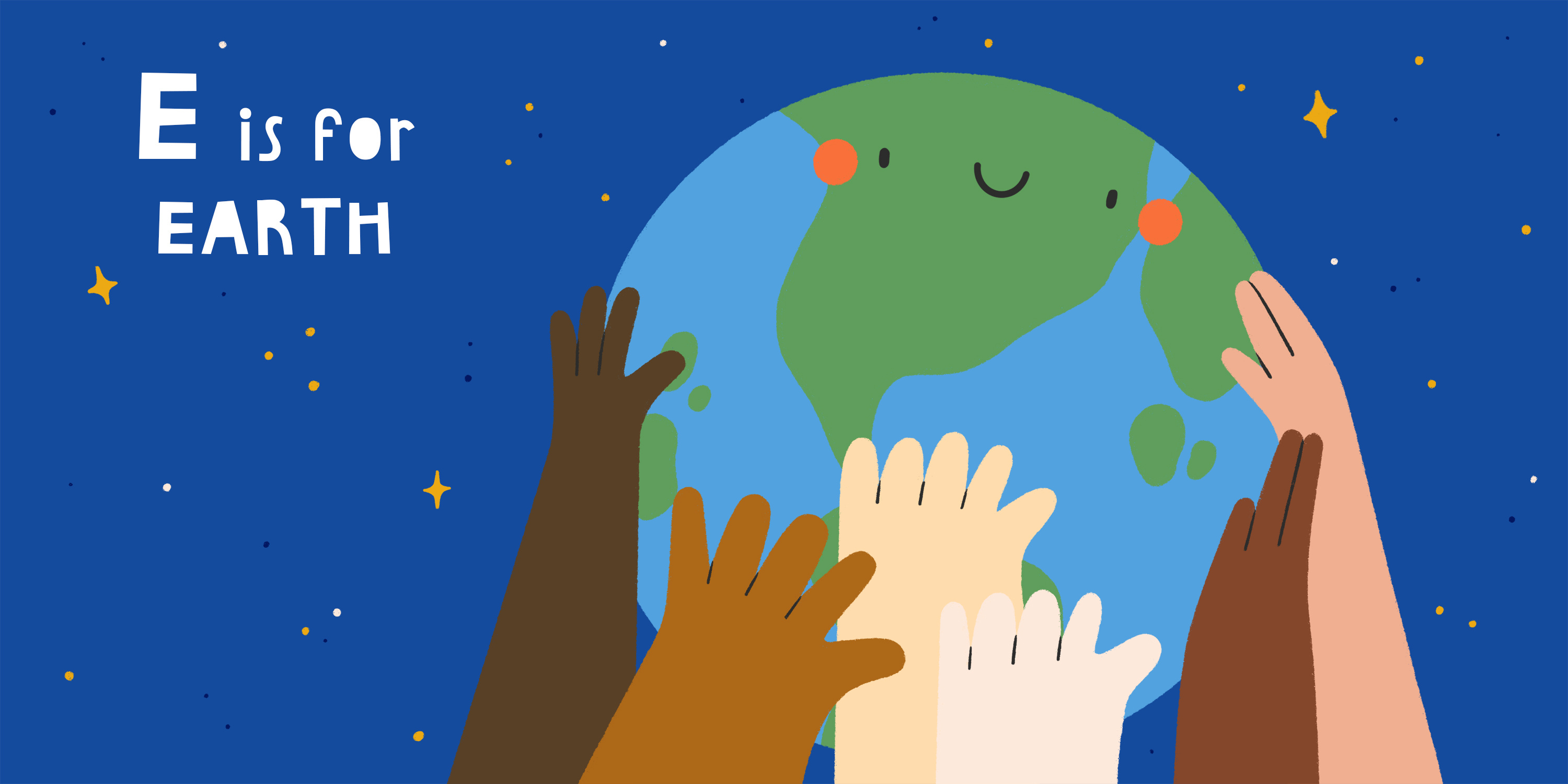 E is for Earth by Tanya Emelyanova on Dribbble