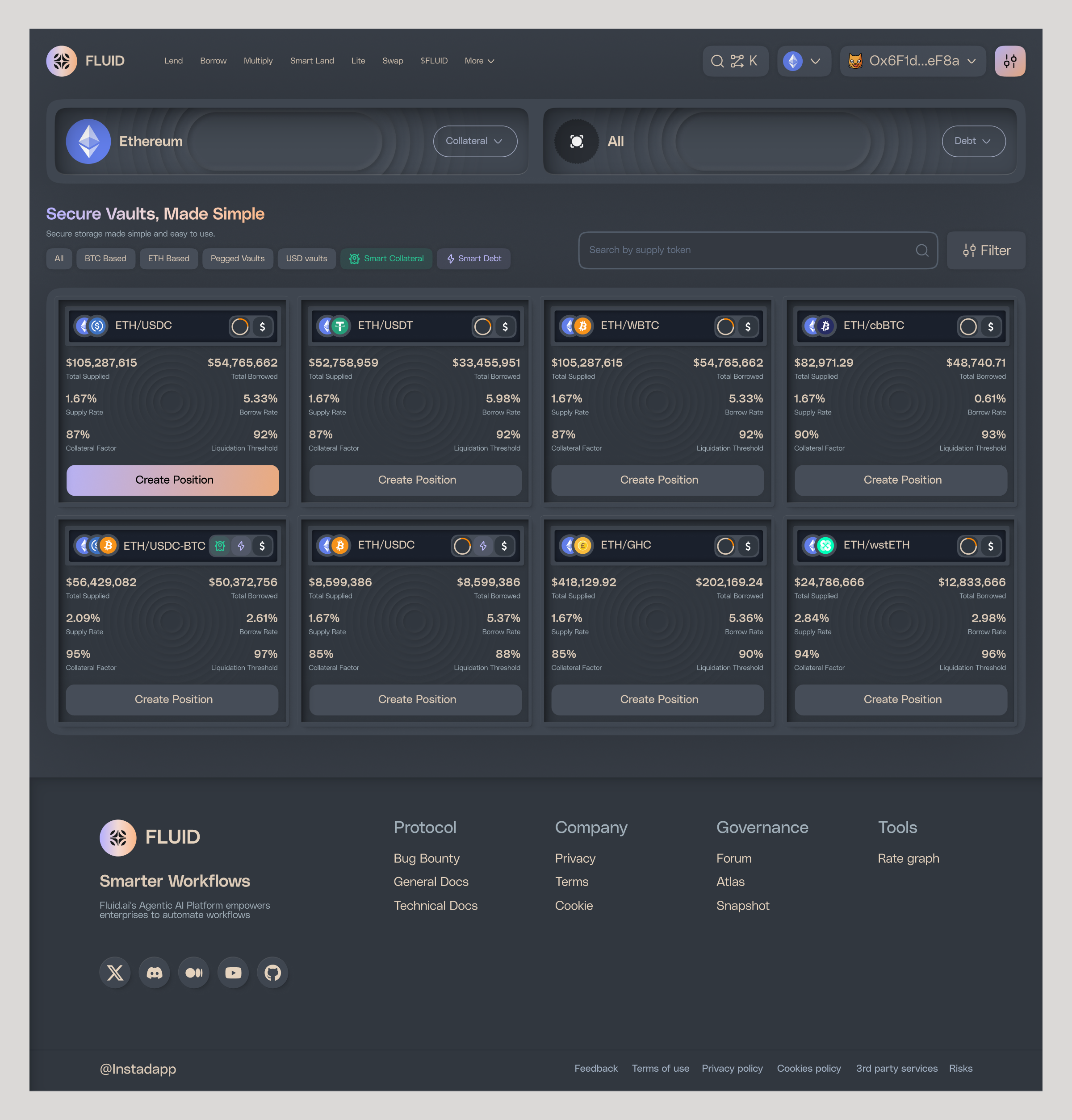 AMM Liquidity Management Platform UI Design by Md Abadul Biswas 🔥 on ...