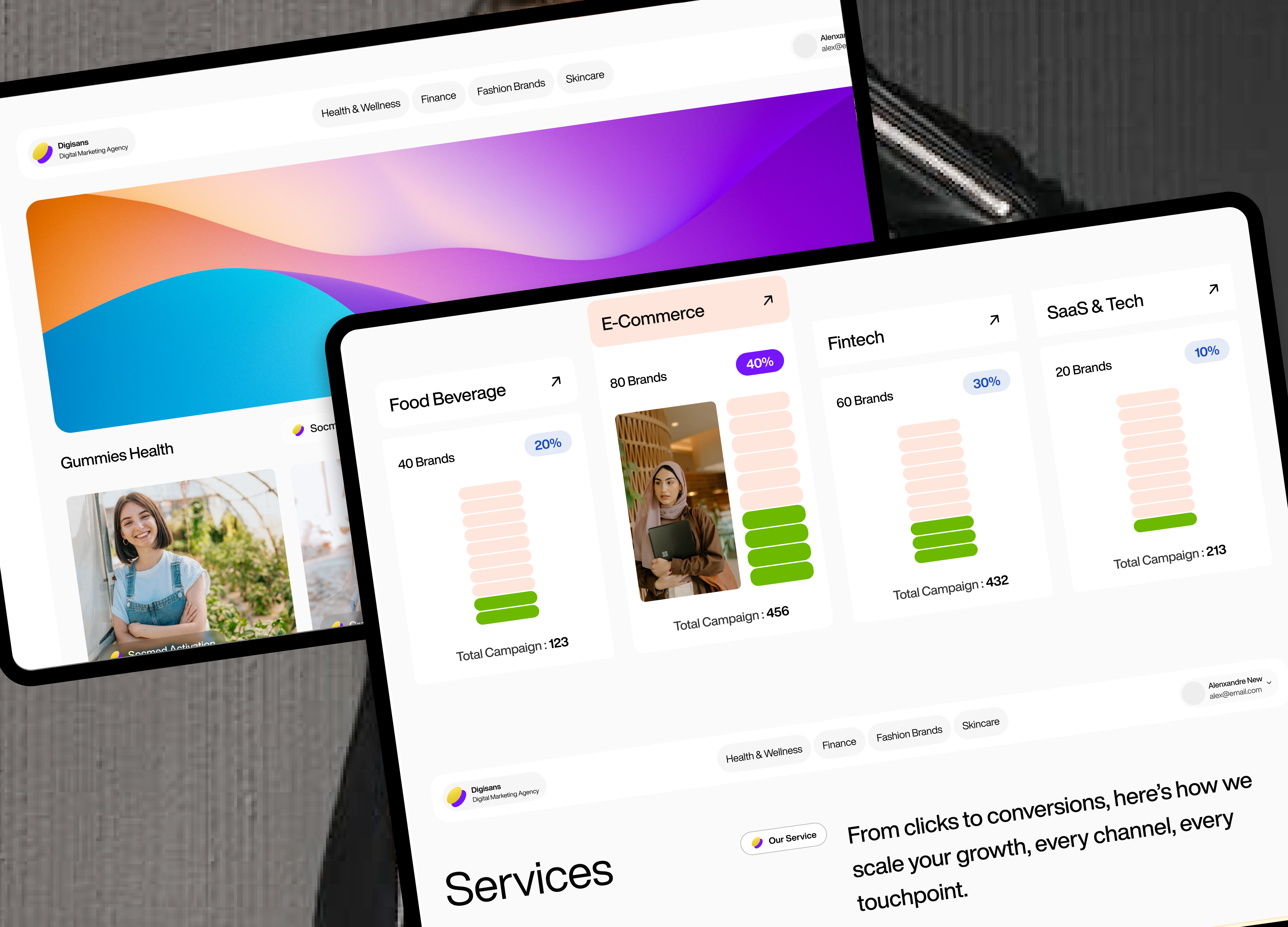 Lead Generation SaaS Website UI UX Design by vegasweb on Dribbble