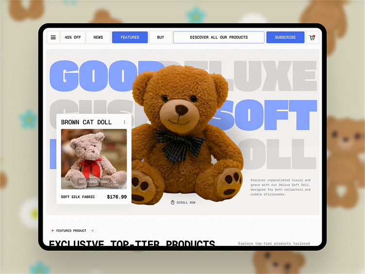 Online Toy Store Website Design | Kids Toys eCommerce UI UX by Vegas ...