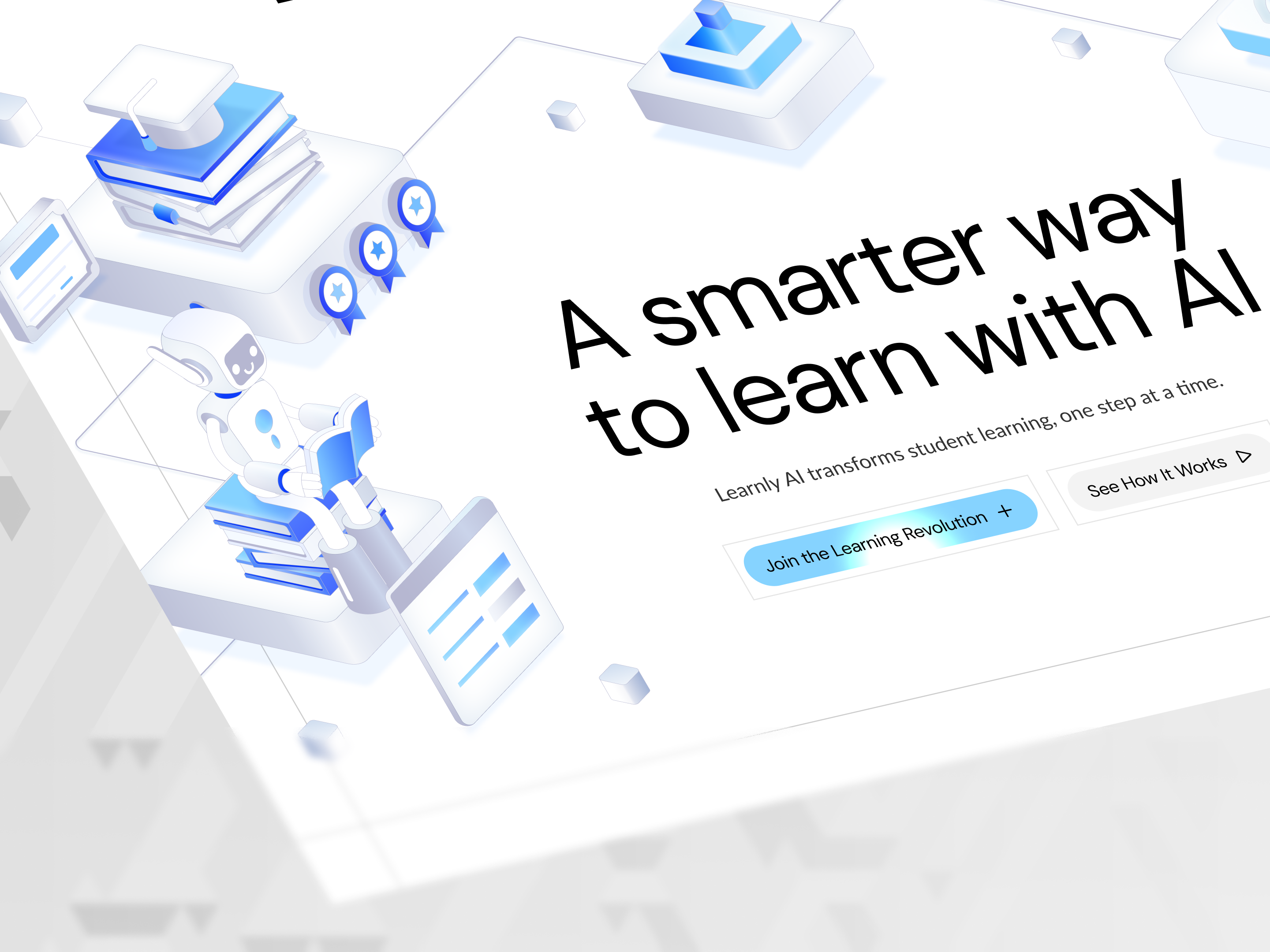 Learnly: AI-powered Learning Platform - Website Landing Page by ...