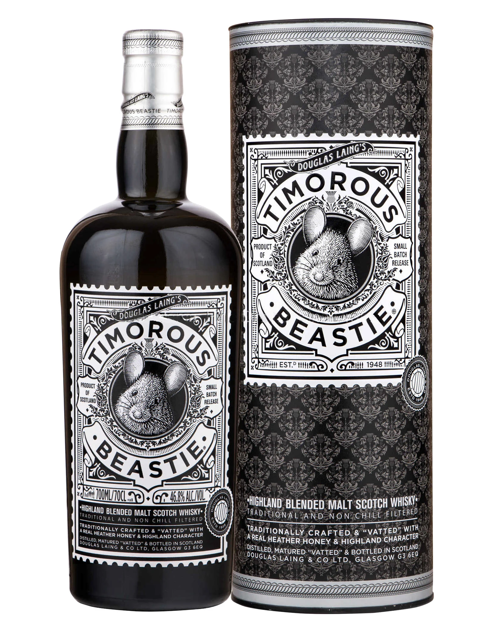Timorous Beastie Packaging Illustrated by Steven Noble by Steven Noble ...