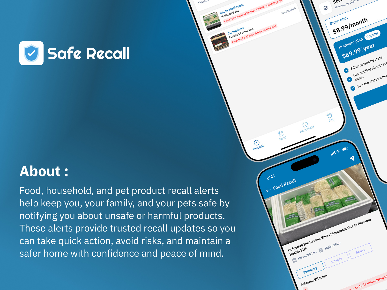 Safe Recall by CodeX Lancers on Dribbble