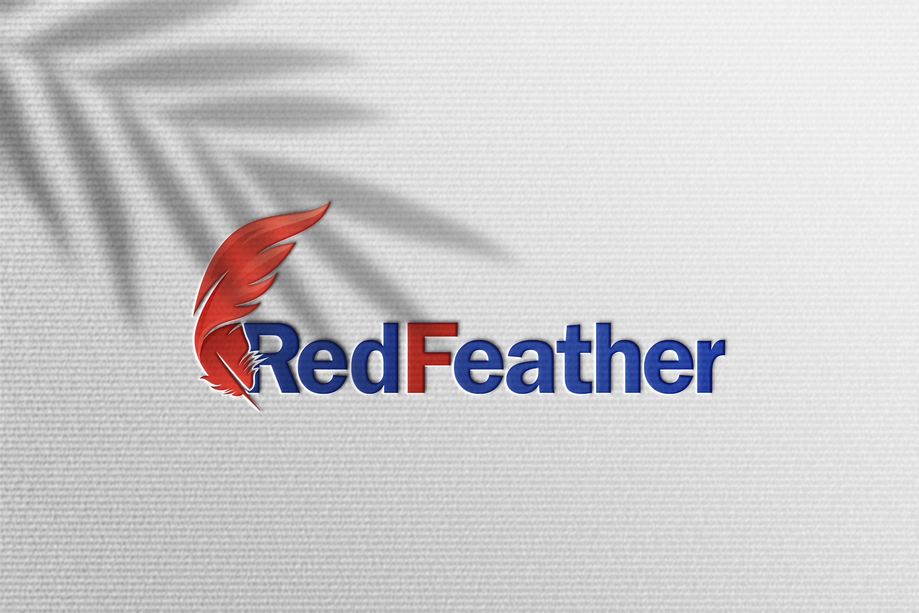 Red Feather Logo Concept Design by Ciesto Solutions on Dribbble